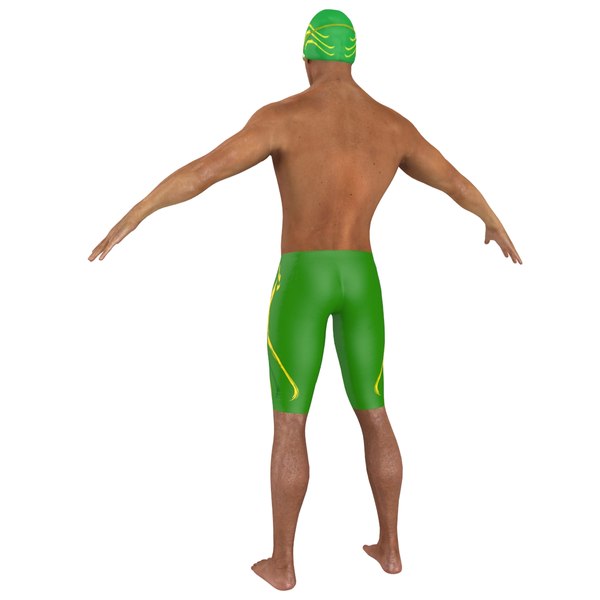 Swimmer man 3D model - TurboSquid 1285372