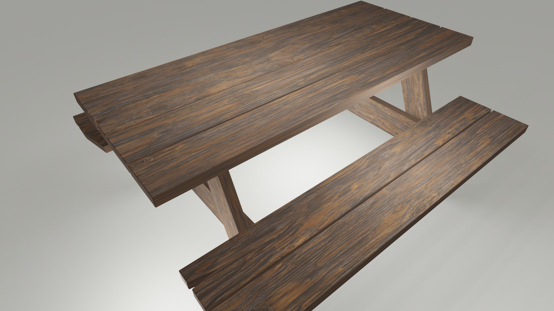 Free 3D Picnic Table Model - TurboSquid 1967184