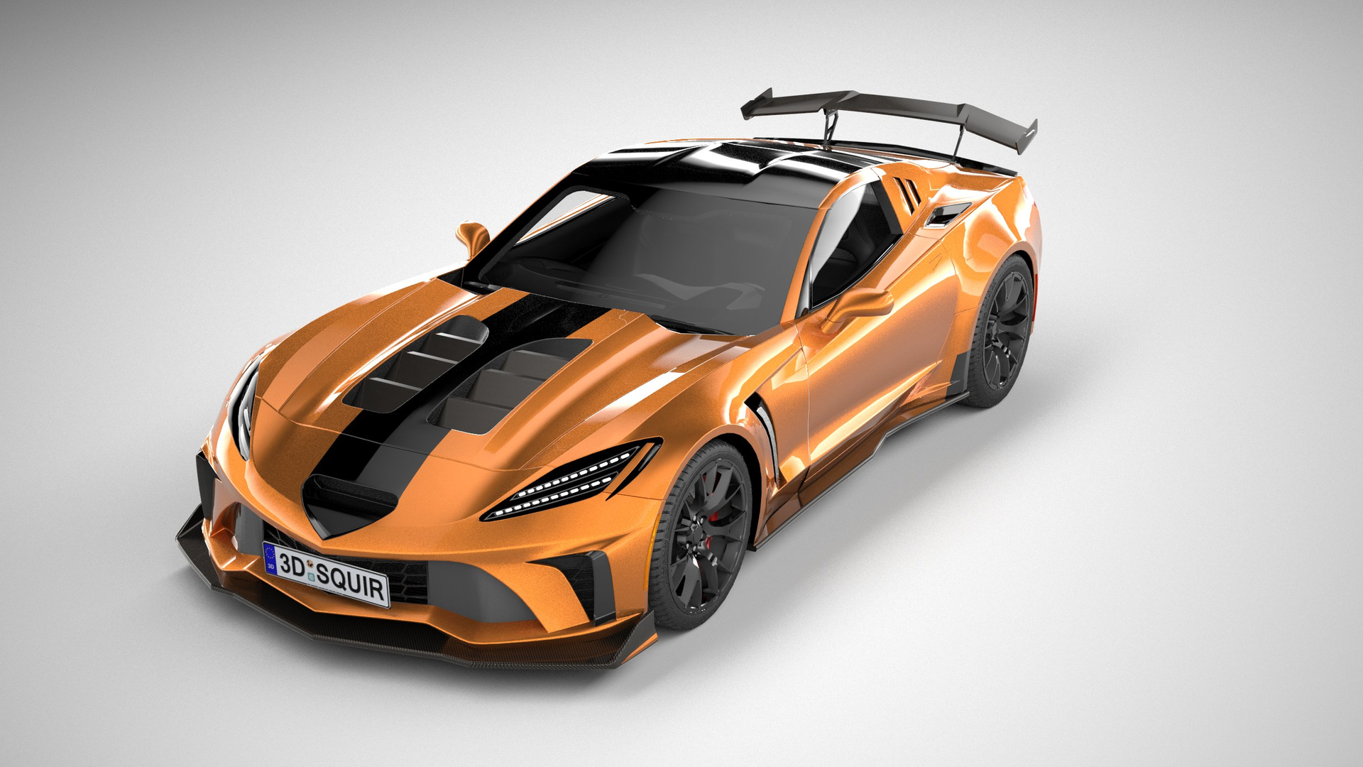 Generic Sport Car Model - TurboSquid 1601704