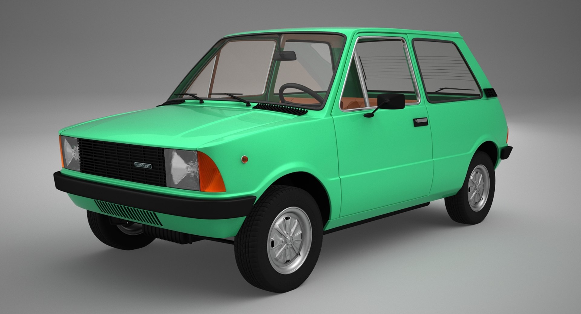 3D Innocenti Mini 90 - - TurboSquid 1295531