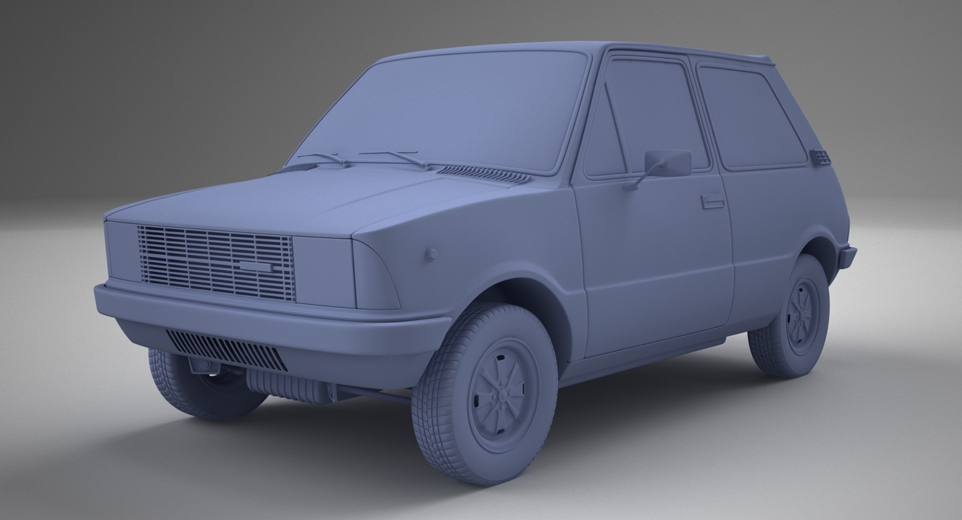 3D Innocenti Mini 90 - - TurboSquid 1295531