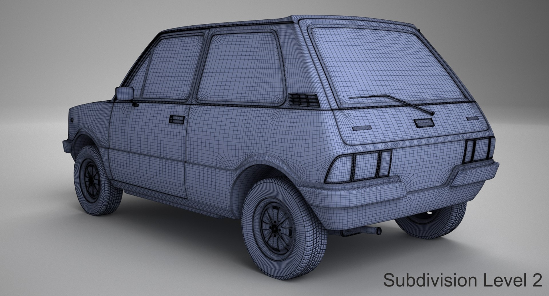3D Innocenti Mini 90 - - TurboSquid 1295531