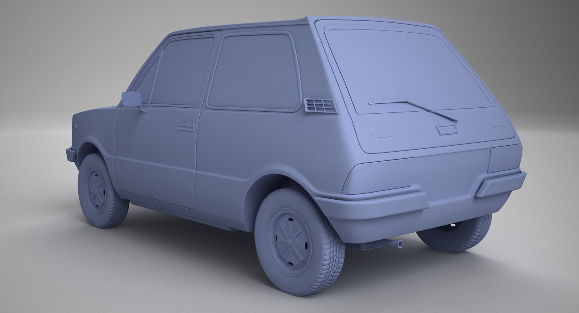 3D Innocenti Mini 90 - - TurboSquid 1295531