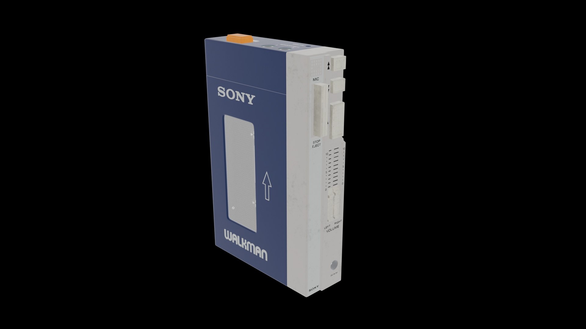 SONY Walkman TPS LP 3D Model - TurboSquid 2485903