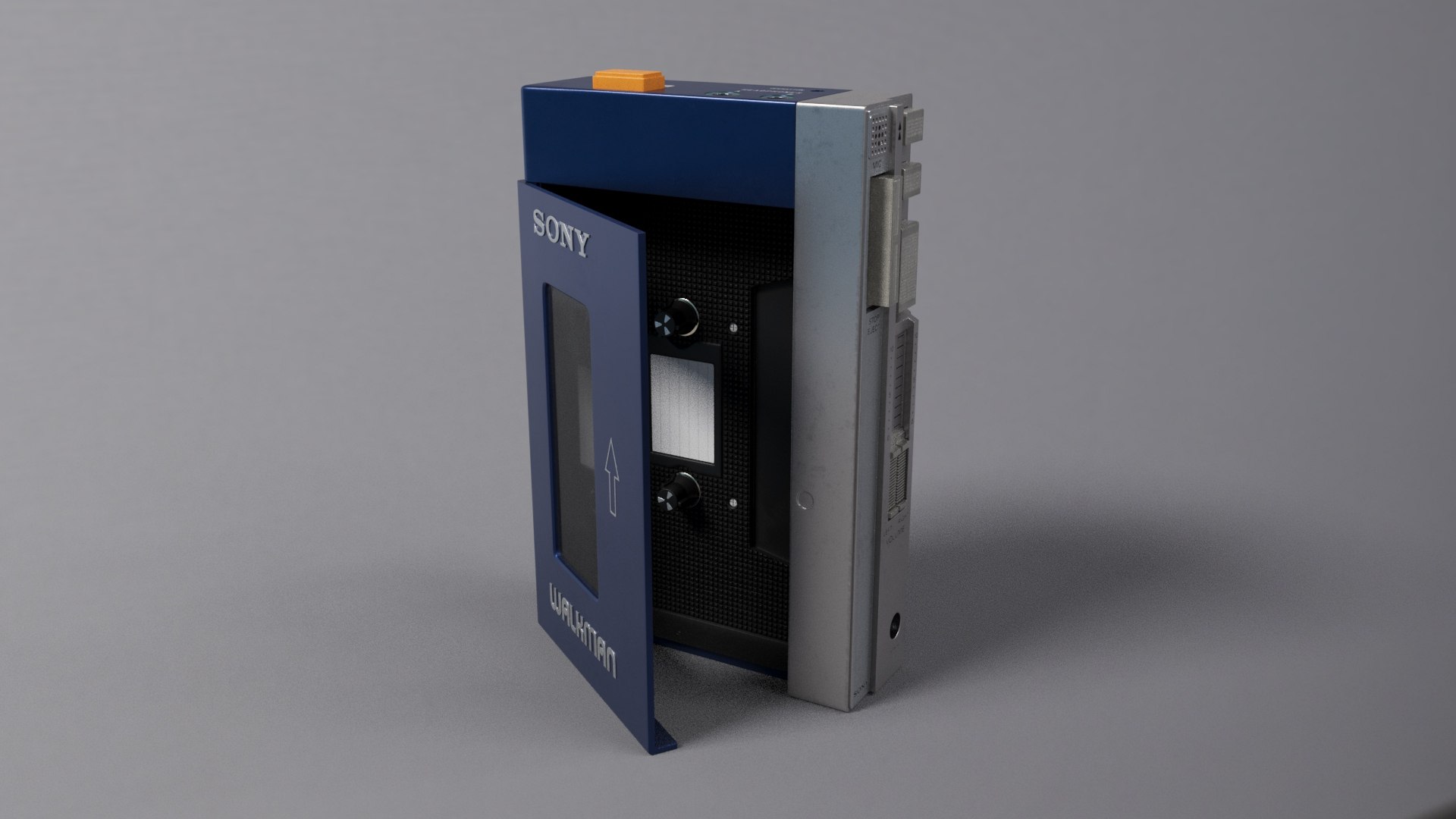 SONY Walkman TPS LP 3D Model - TurboSquid 2485903