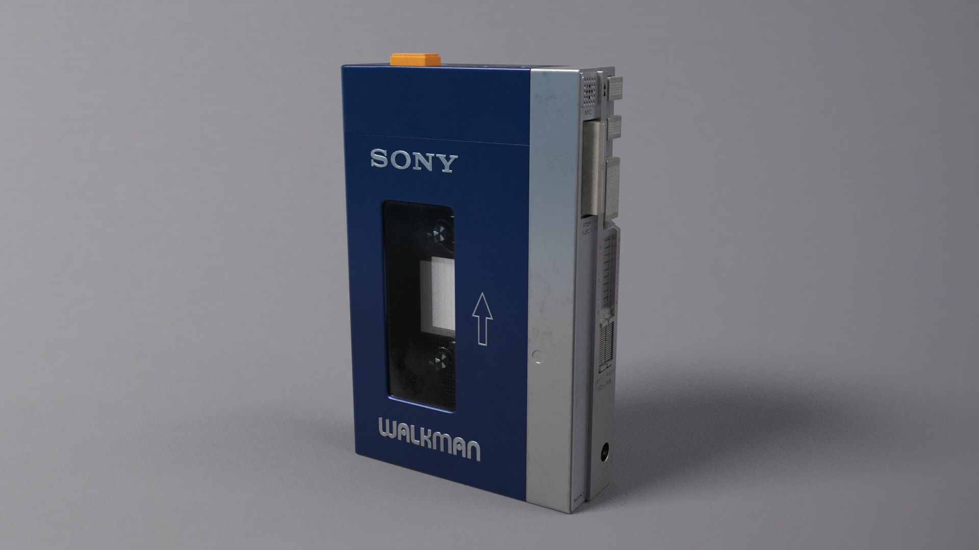 SONY Walkman TPS LP 3D Model - TurboSquid 2485903