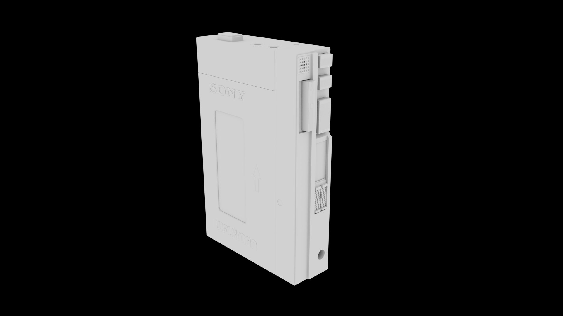 SONY Walkman TPS LP 3D Model - TurboSquid 2485903
