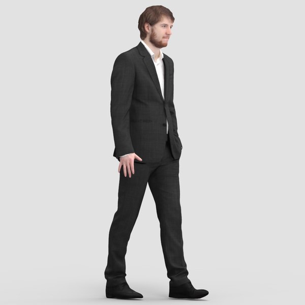 realistic human 3d model