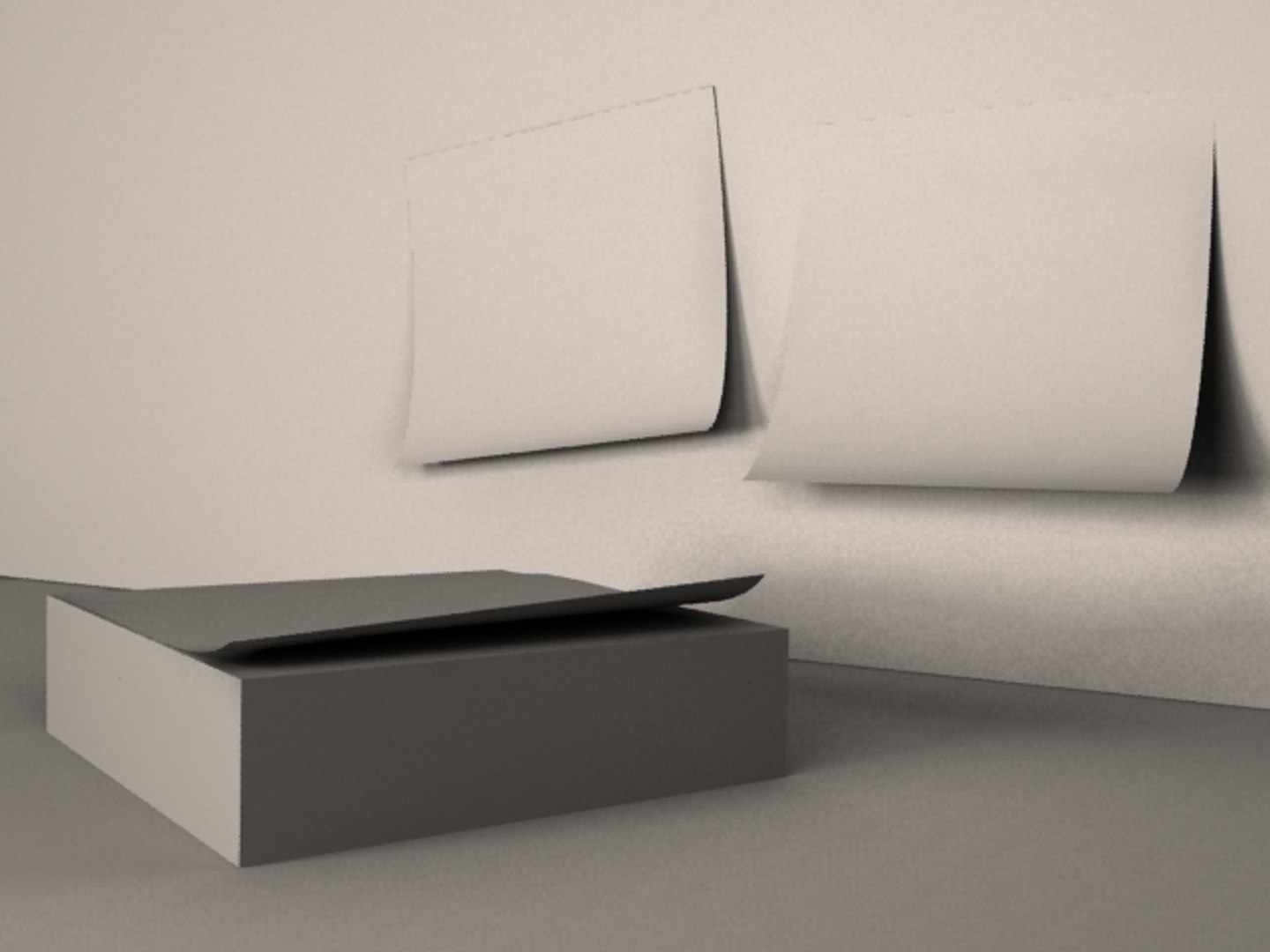 3d Model Sticky Notes