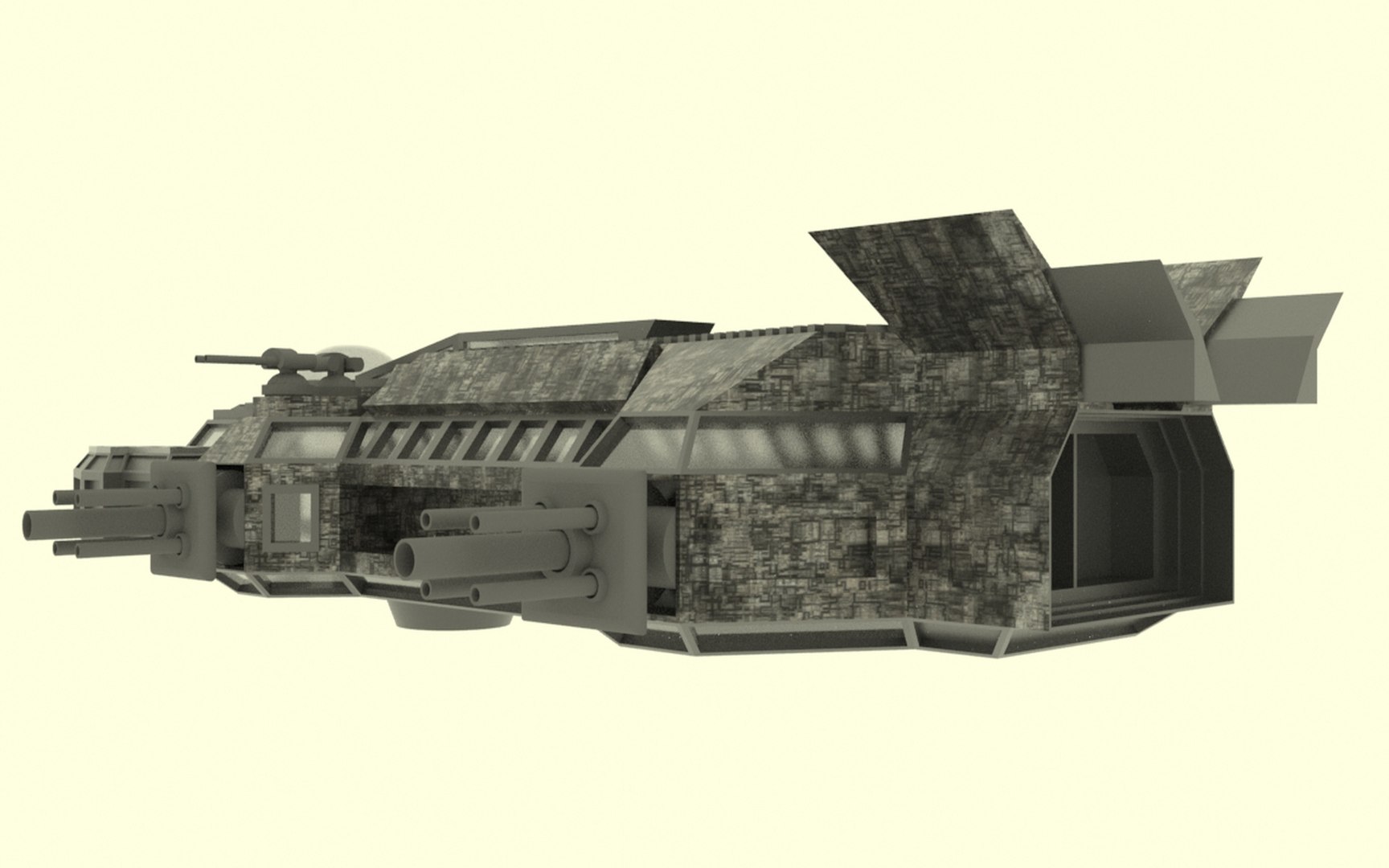 Mars - A300 Spaceship 3D - TurboSquid 1811595