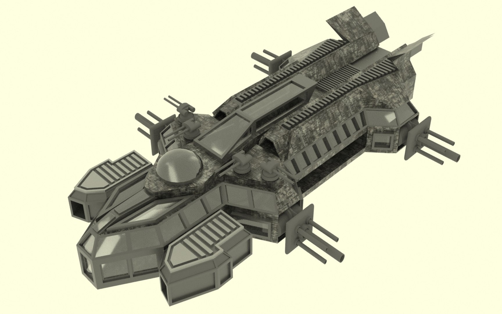 Mars - A300 Spaceship 3D - TurboSquid 1811595