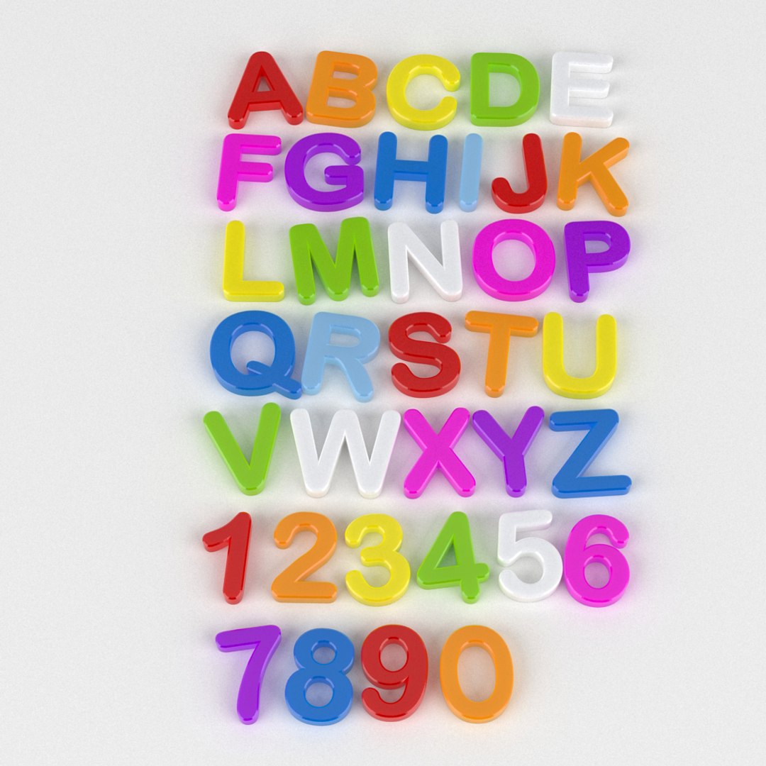 Magnetic Alphabet Max