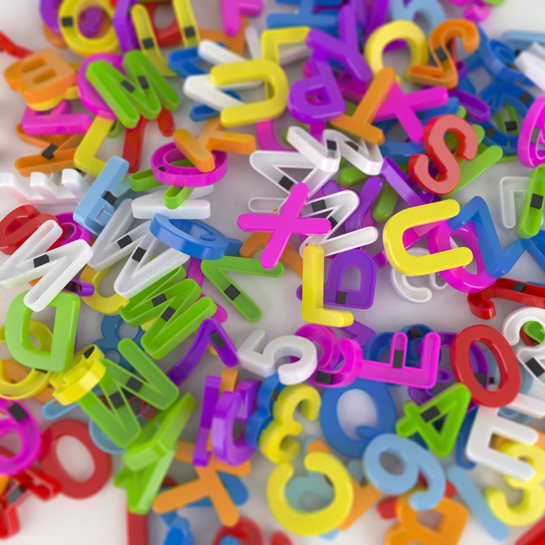 Magnetic Alphabet Max