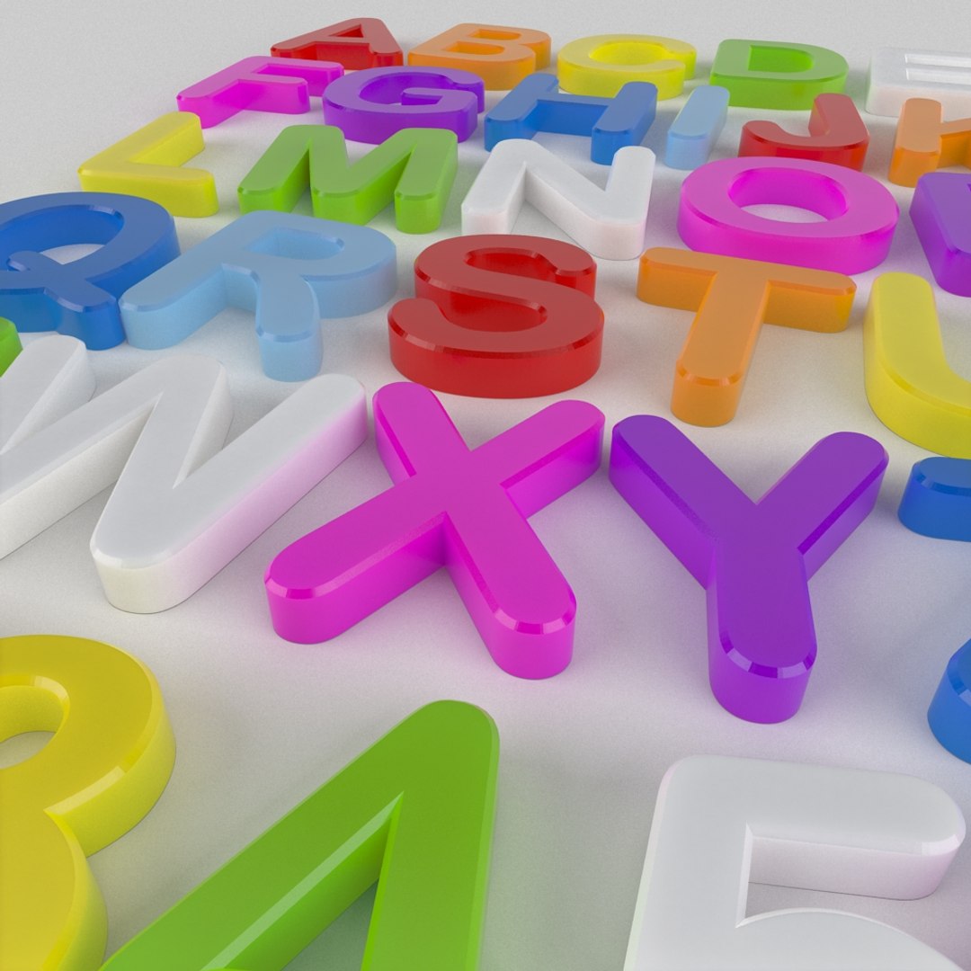 Magnetic Alphabet Max