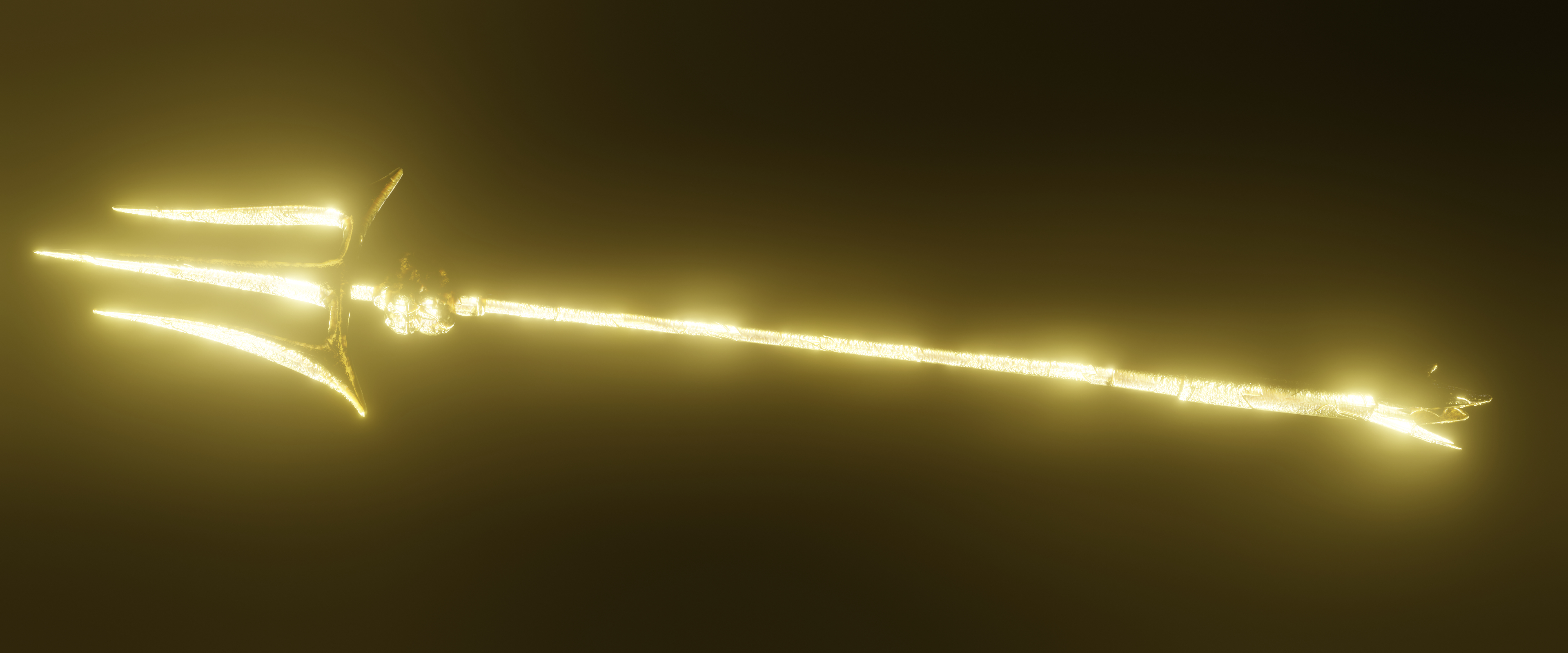 modelo 3d Shining Gold Trident gratis - TurboSquid 1998439