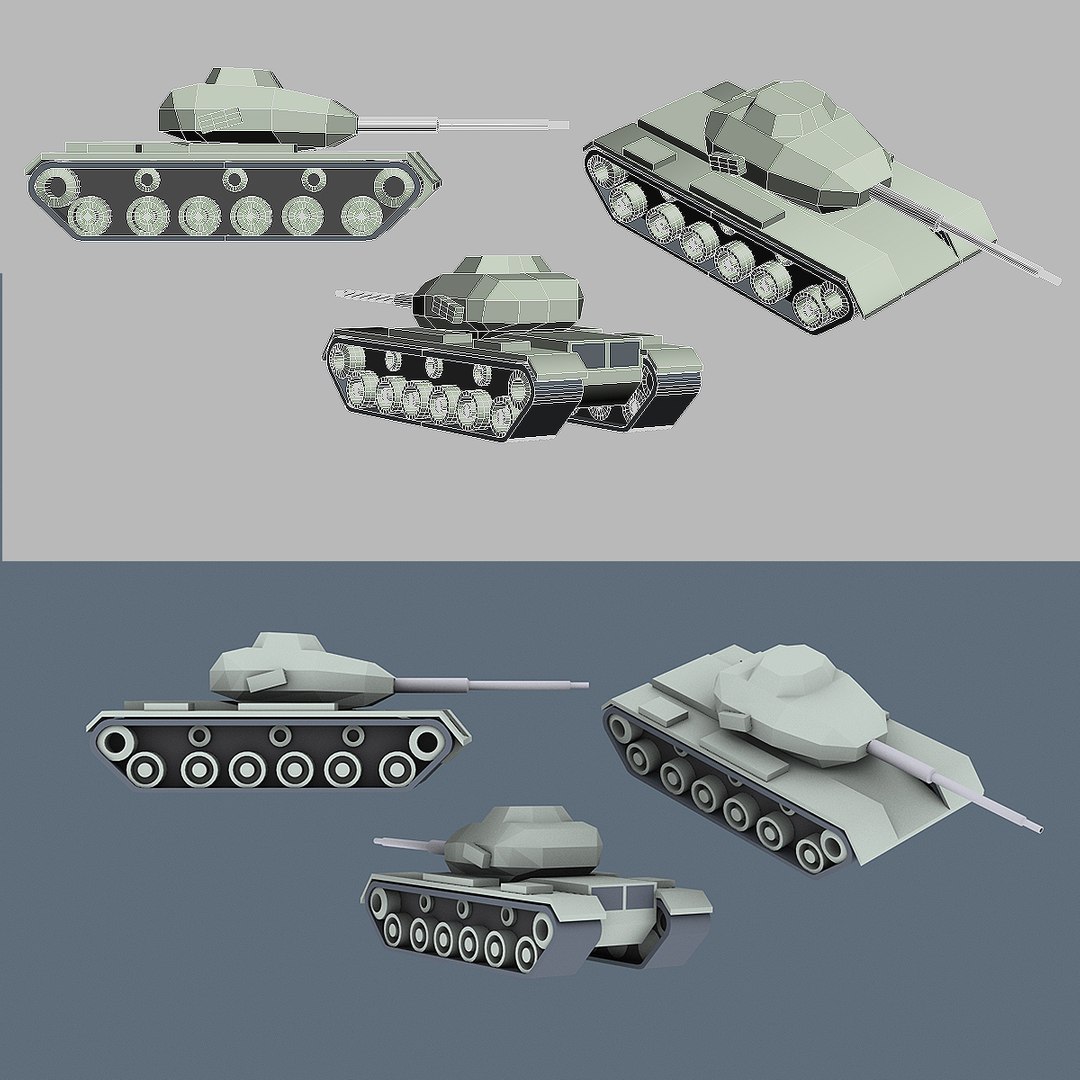 3d Army Military Combat Vehicles