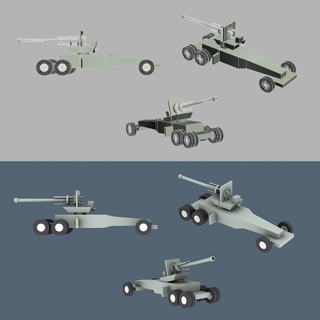 3d Army Military Combat Vehicles