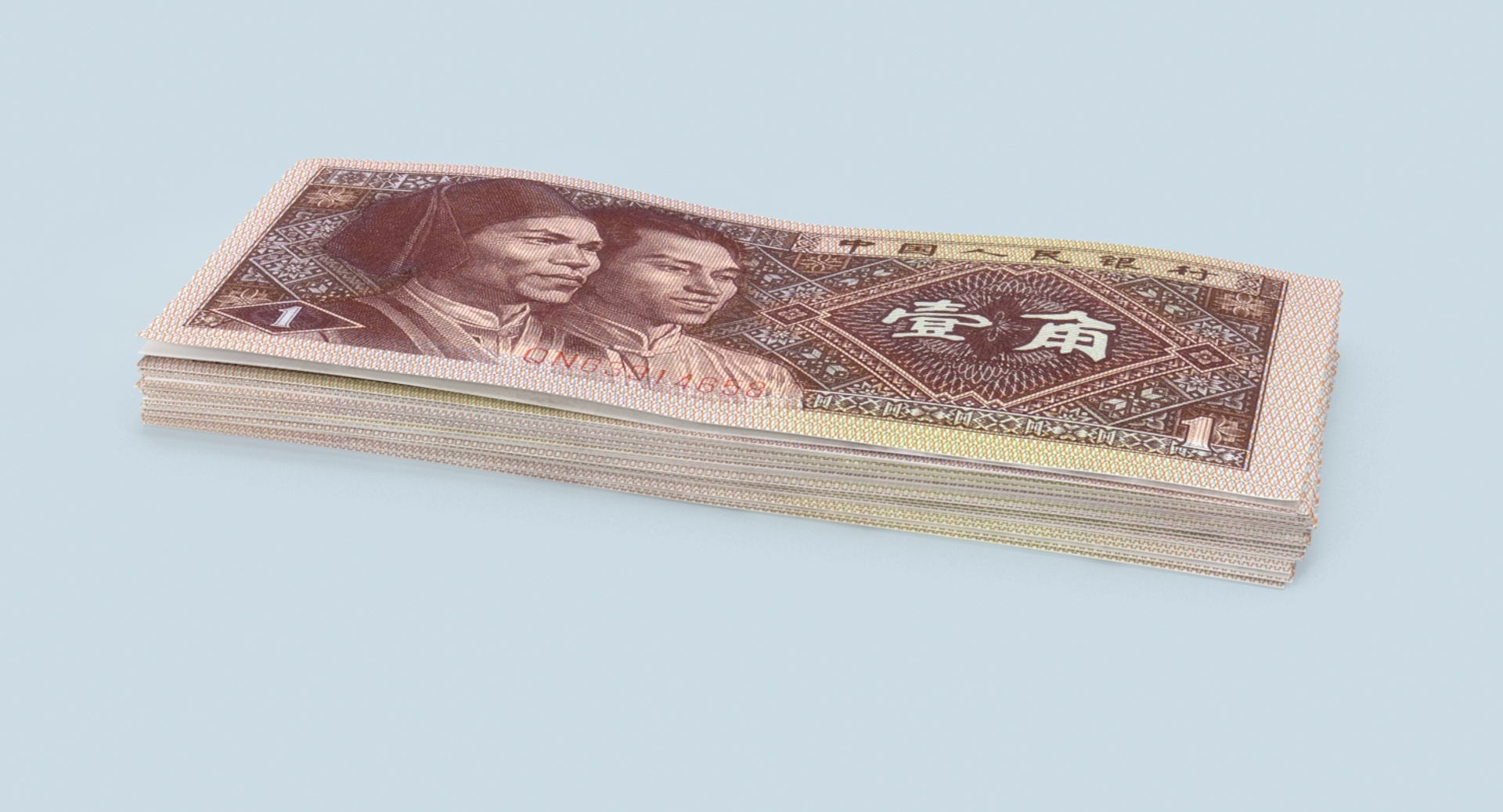 3D 1-jiao-note---pack model | 1144962 | TurboSquid