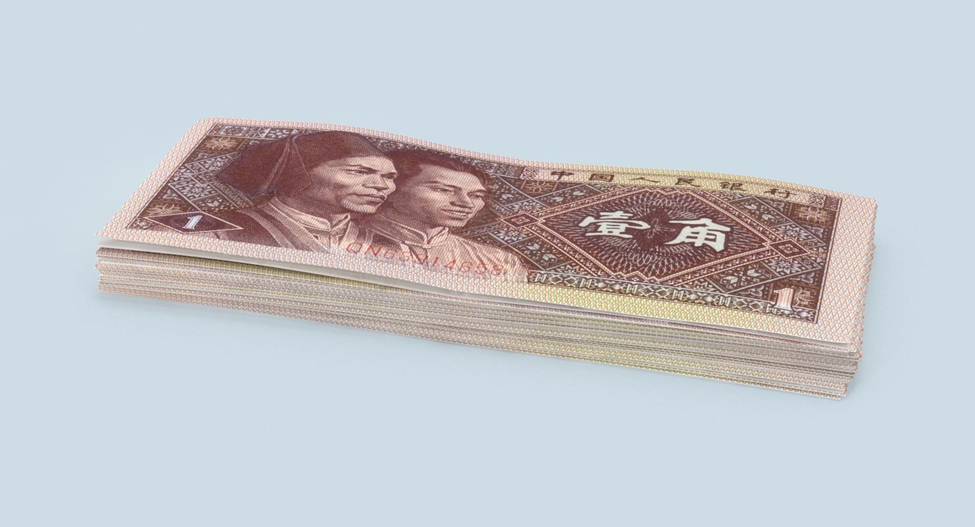 3D 1-jiao-note---pack model | 1144962 | TurboSquid