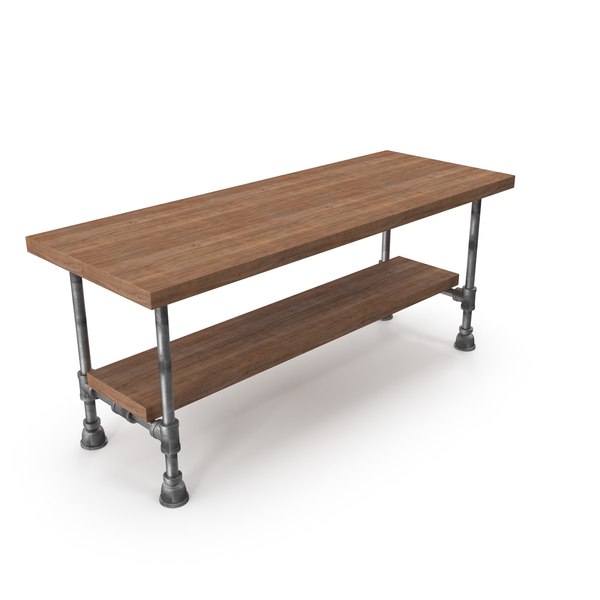 3d counter table model