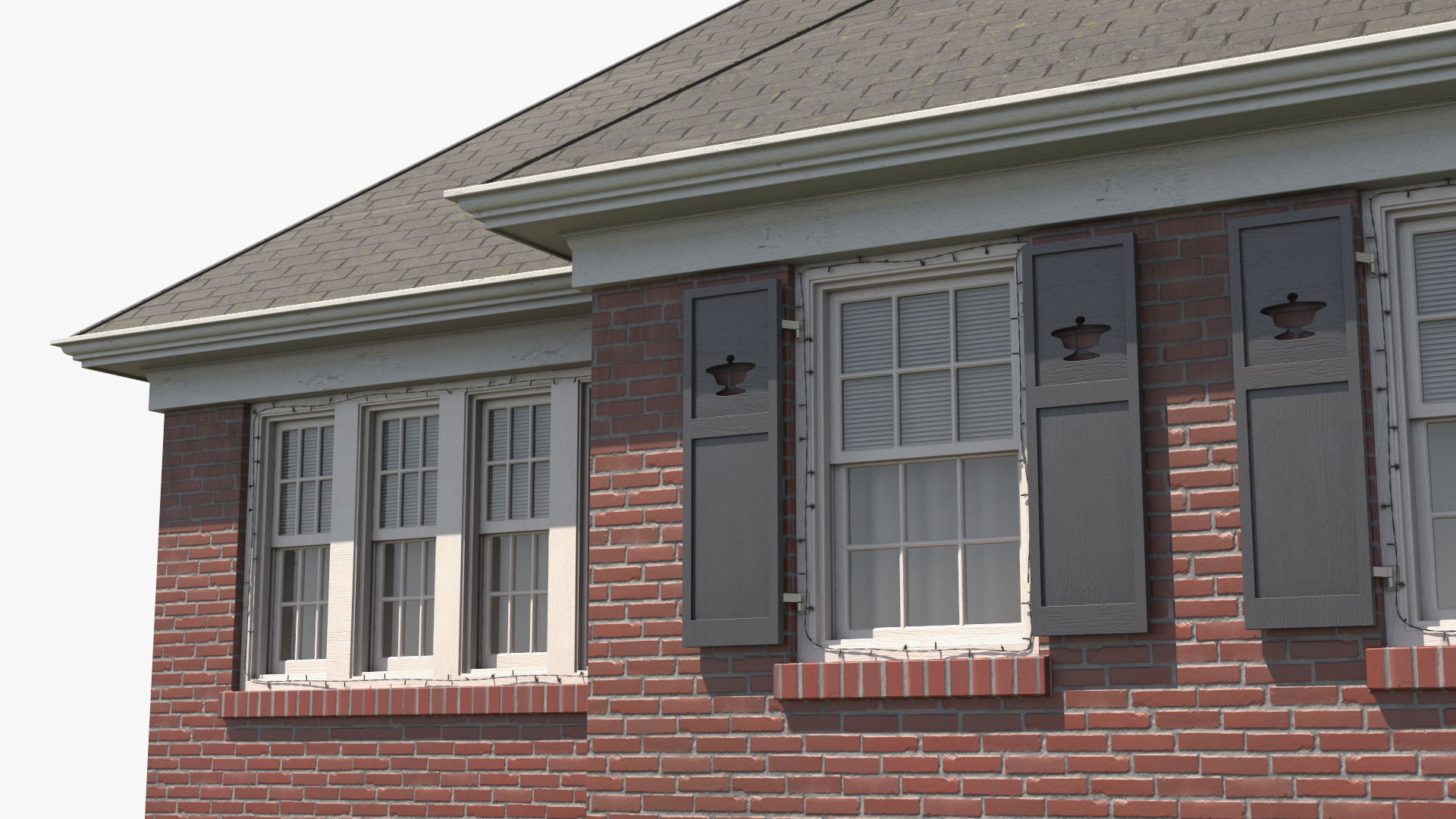 Home Alone House Exterior 3D Model - TurboSquid 2389919