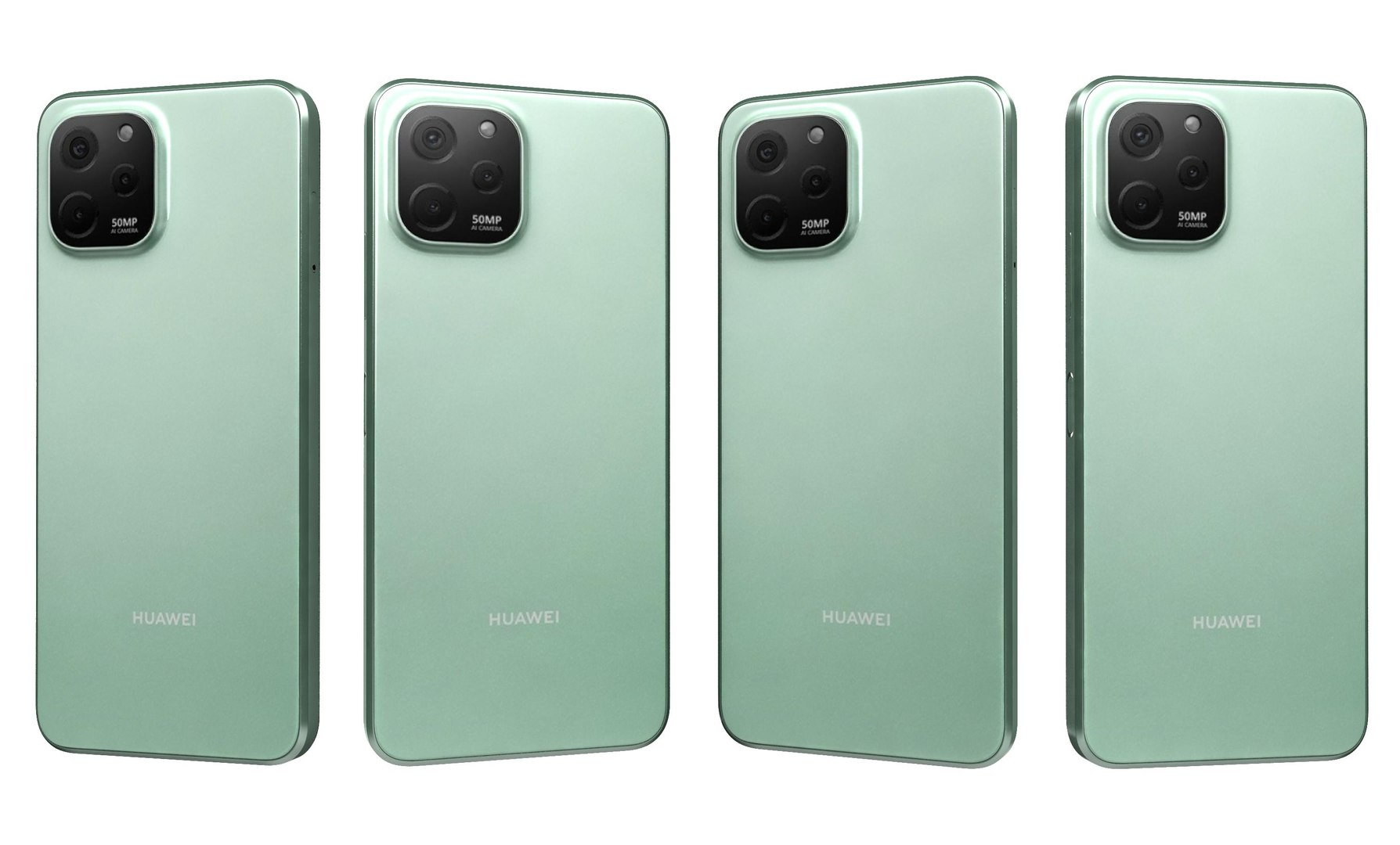 Huawei Nova Y61 Green 3D model - TurboSquid 1994448