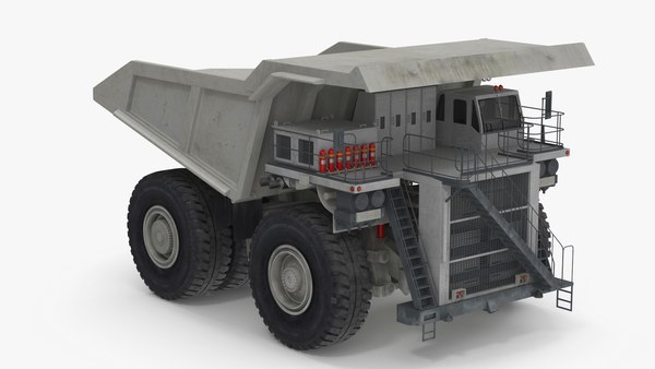 modelo 3d Camión volquete minero de servicio pesado equipado para Maya - TurboSquid 2211382