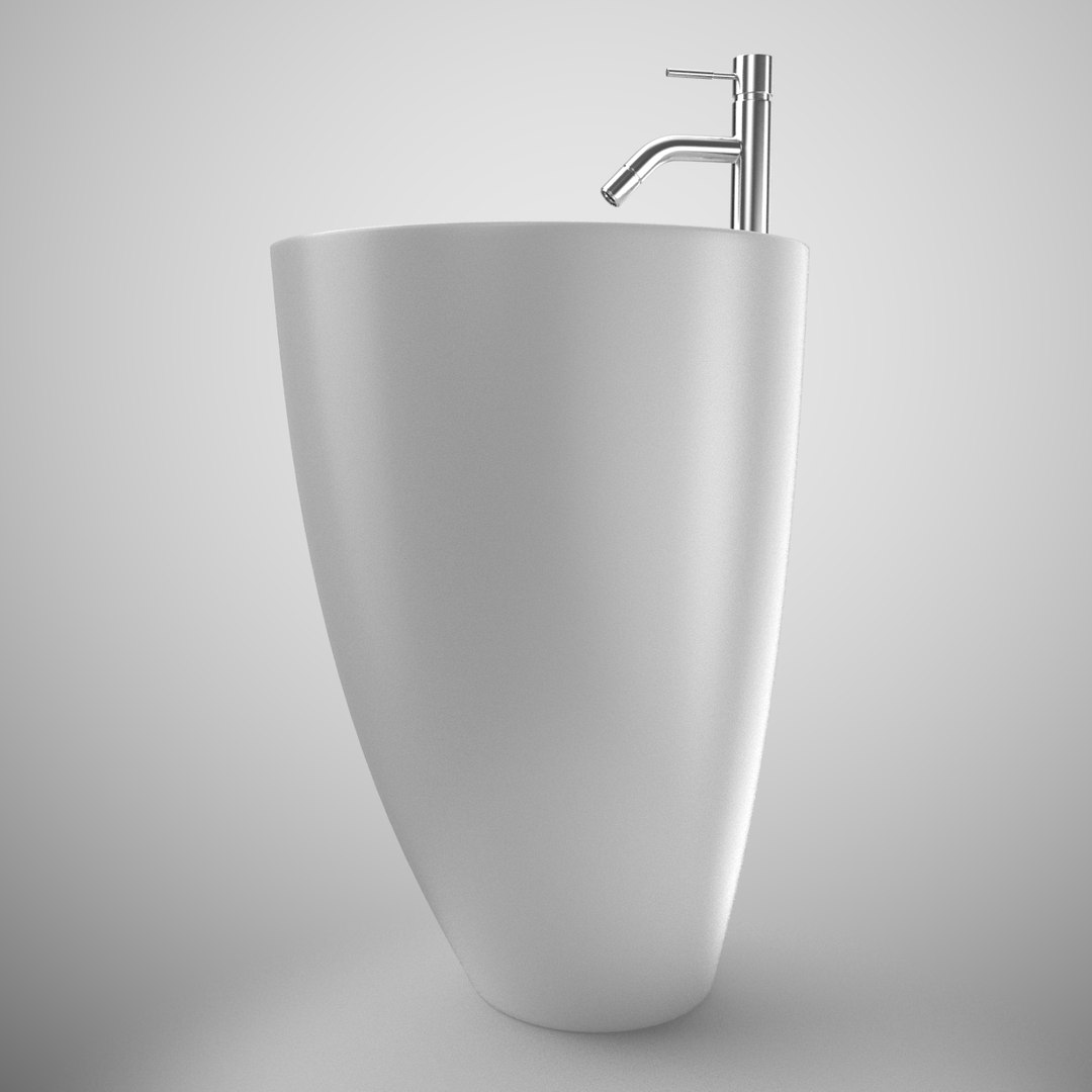 3D Kinea Washbasin - TurboSquid 1664916