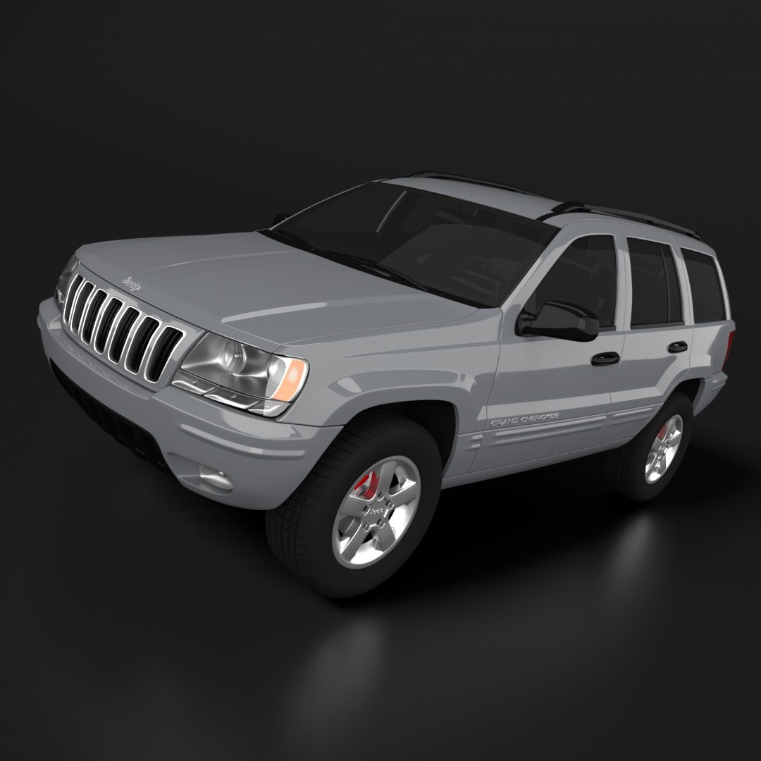 Jeep Grand Cherokee 3D Model - TurboSquid 2346024