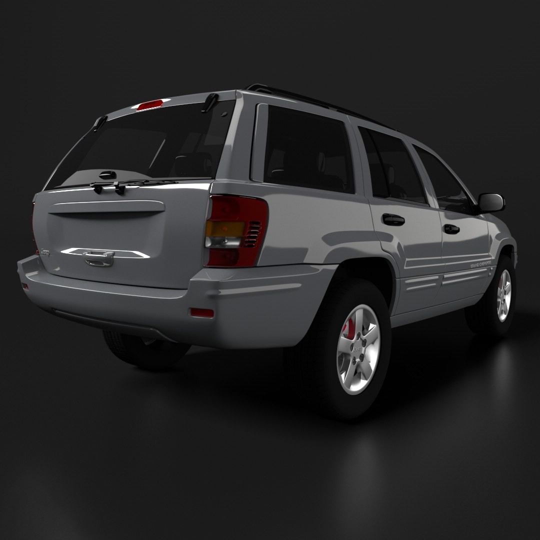 Jeep Grand Cherokee 3D Model - TurboSquid 2346024