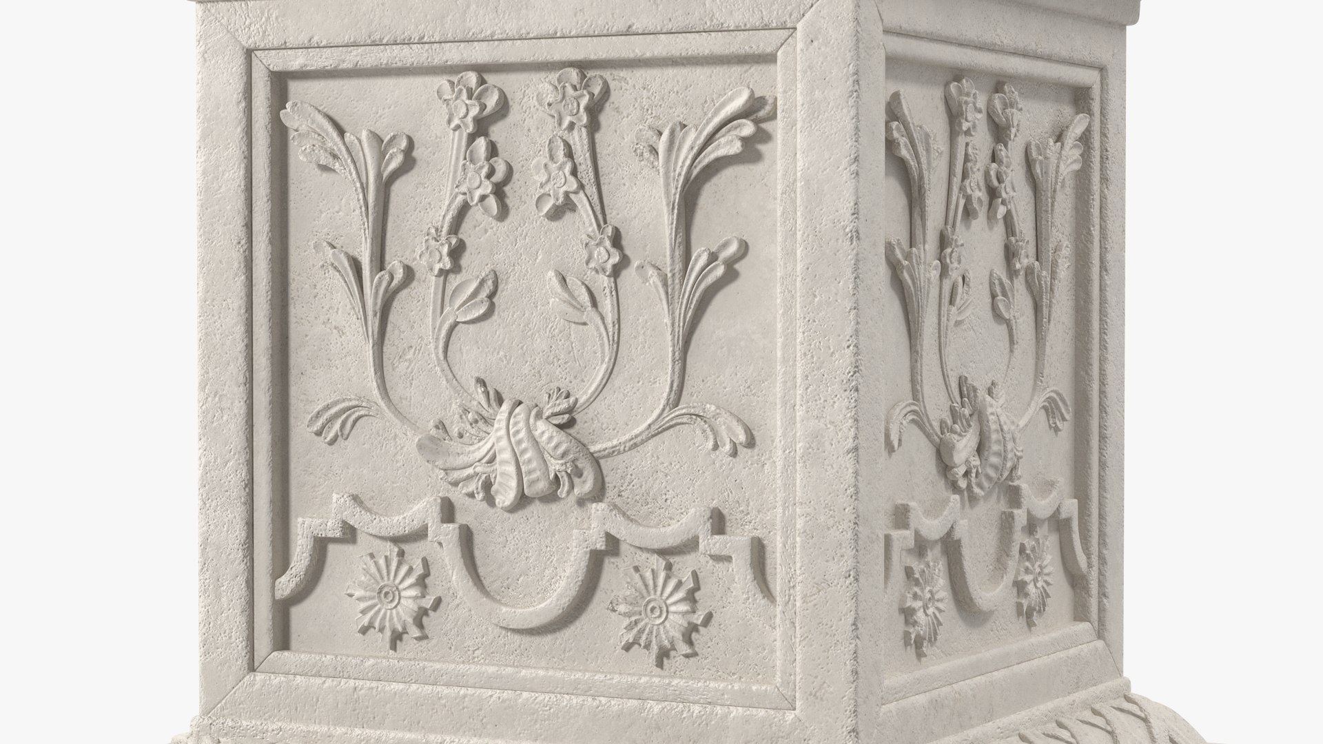 Provence Planter Box H50 3D Model - TurboSquid 1930816