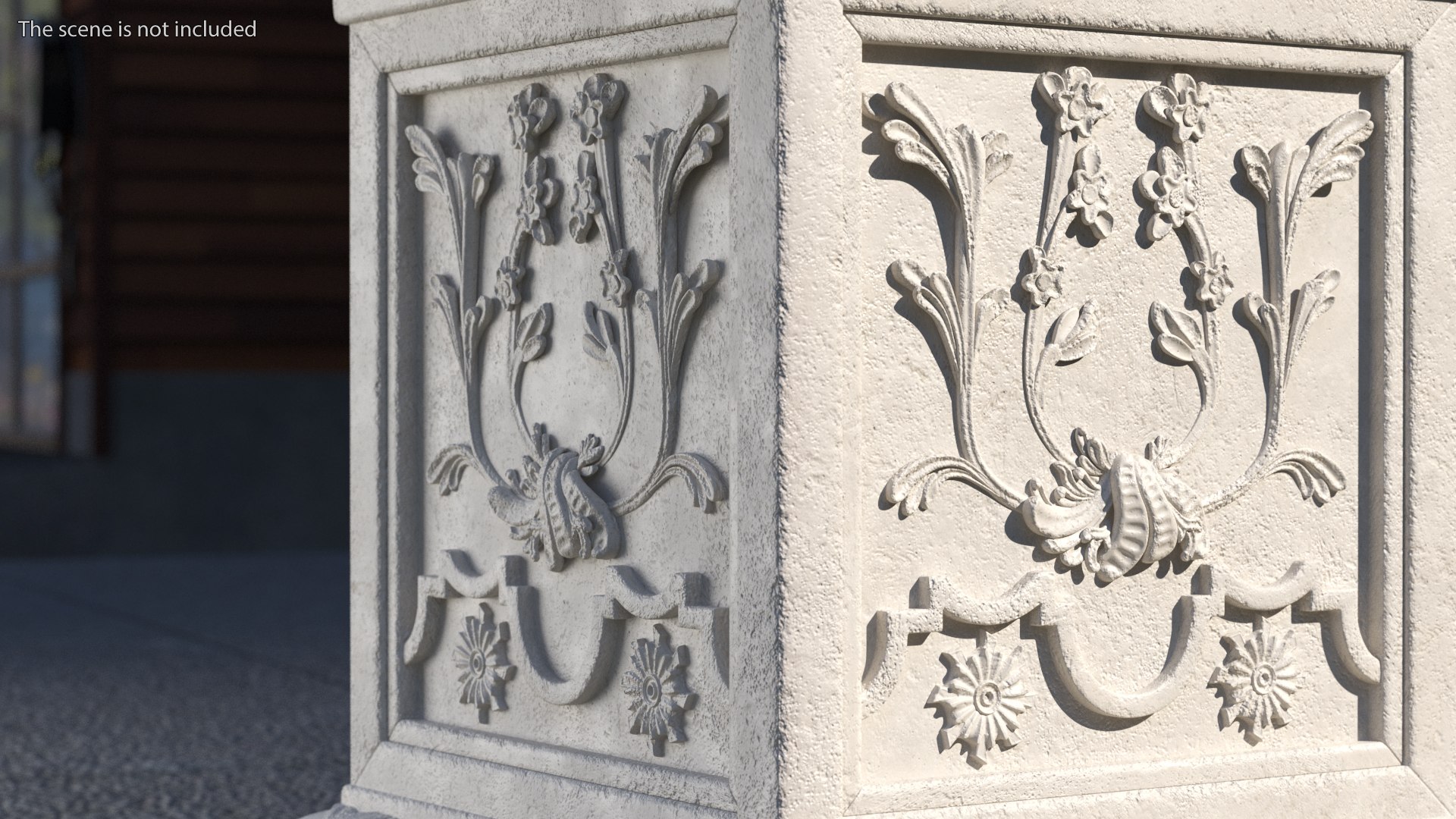 Provence Planter Box H50 3D Model - TurboSquid 1930816