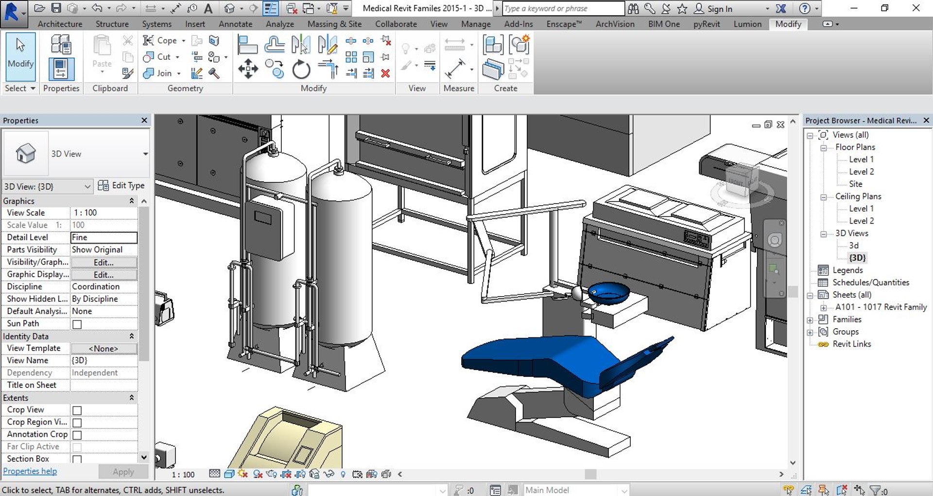 1016 medical equipment revit 3D model - TurboSquid 1295772