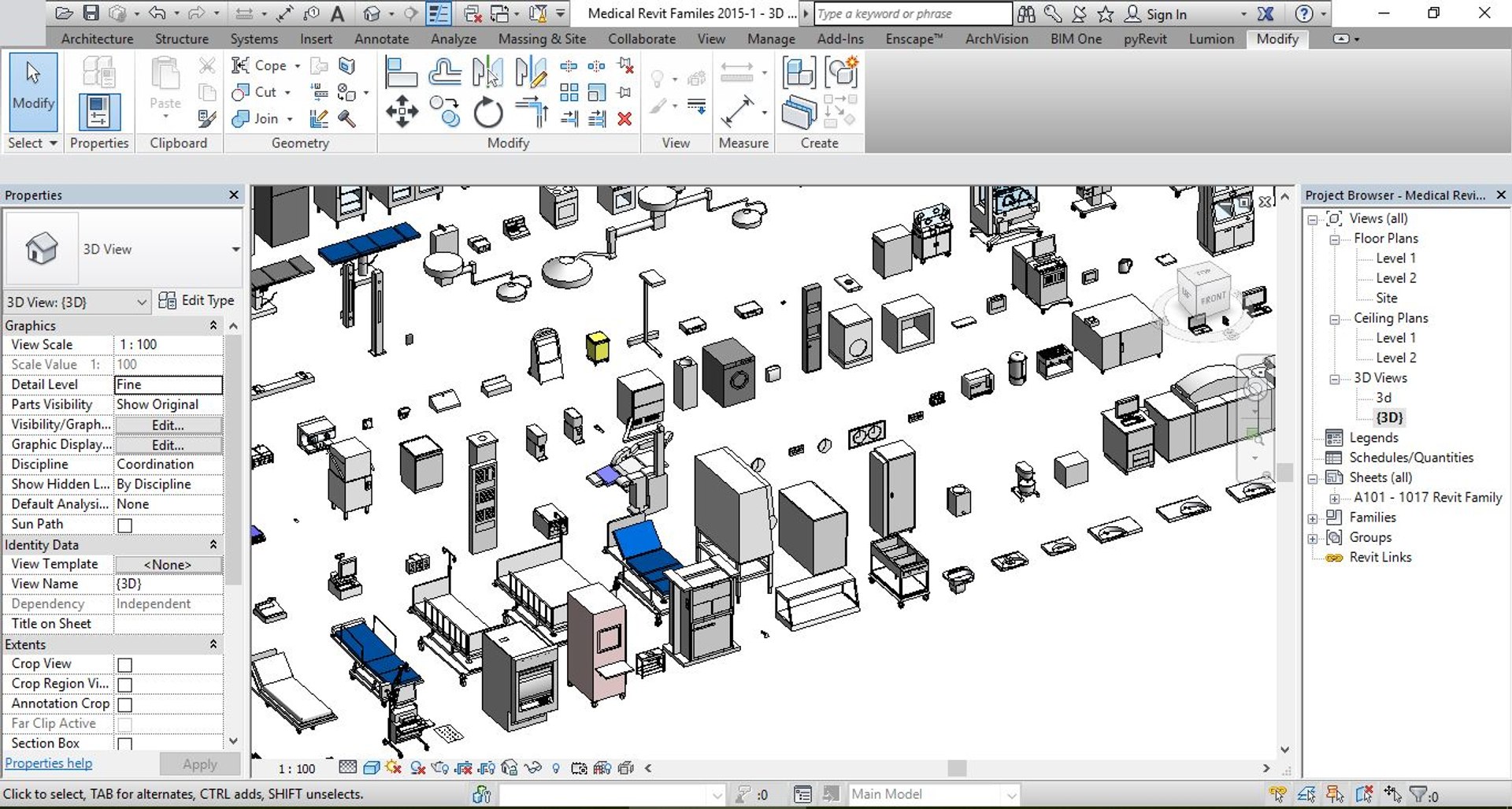 1016 medical equipment revit 3D model - TurboSquid 1295772