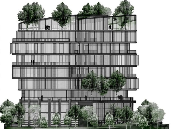 3D Modern Commercial Office Building - TurboSquid 1976480