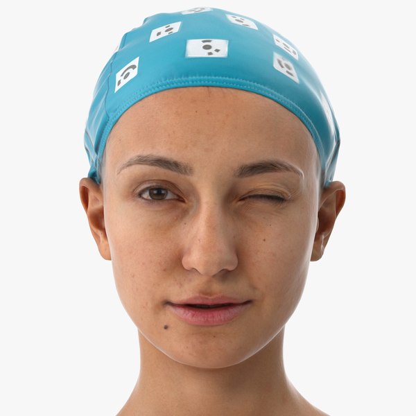 3D Joy Human Head Wink Left AU46 Clean Scan - TurboSquid 1723056