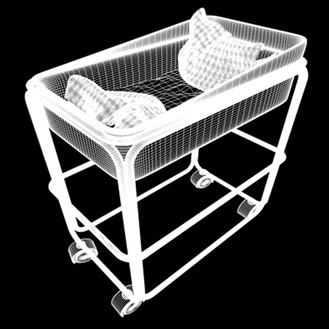 bassinet hospital 3d model