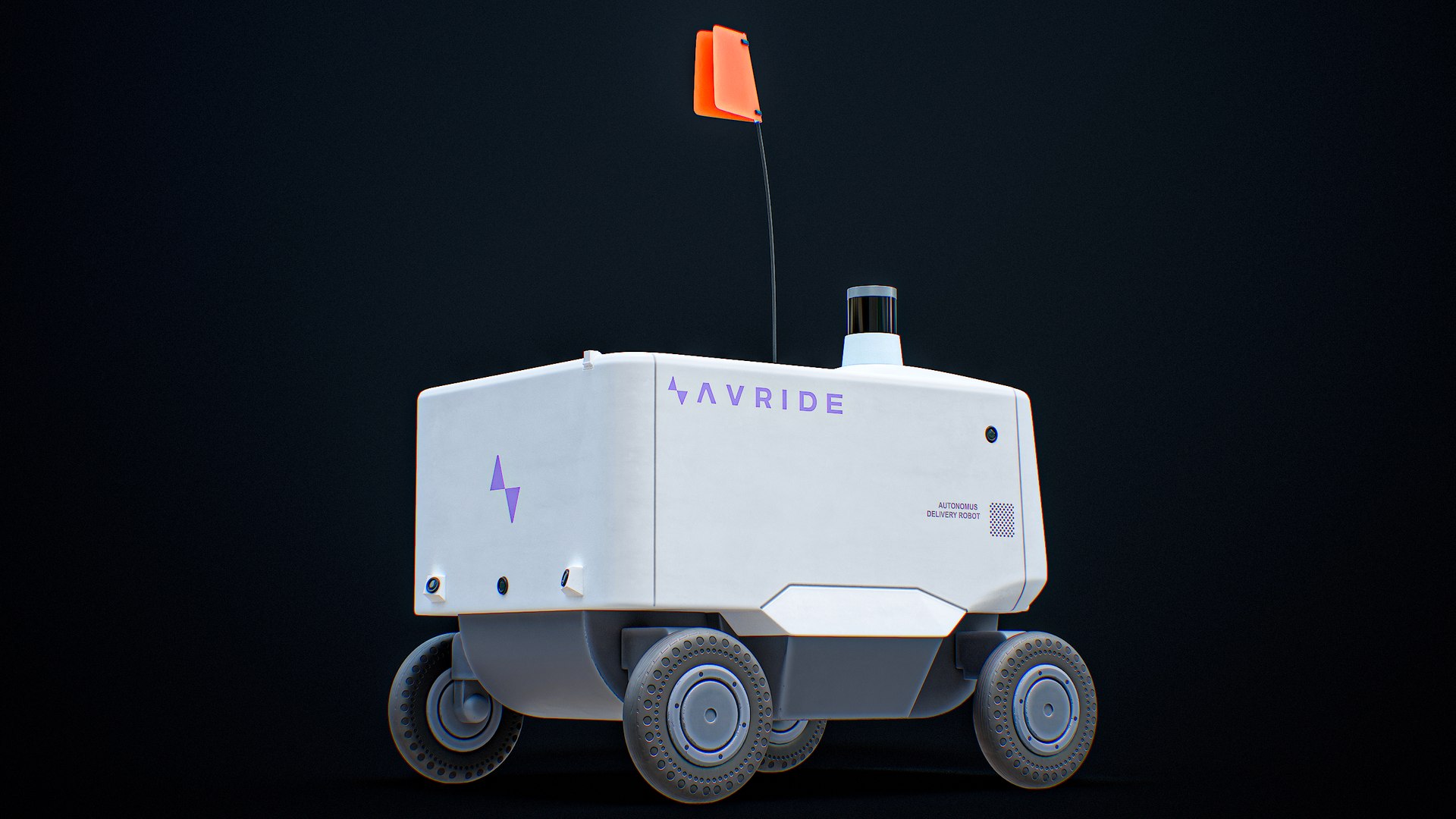 3D Model Autonomous Delivery Robot Avride PBR - TurboSquid 2418407