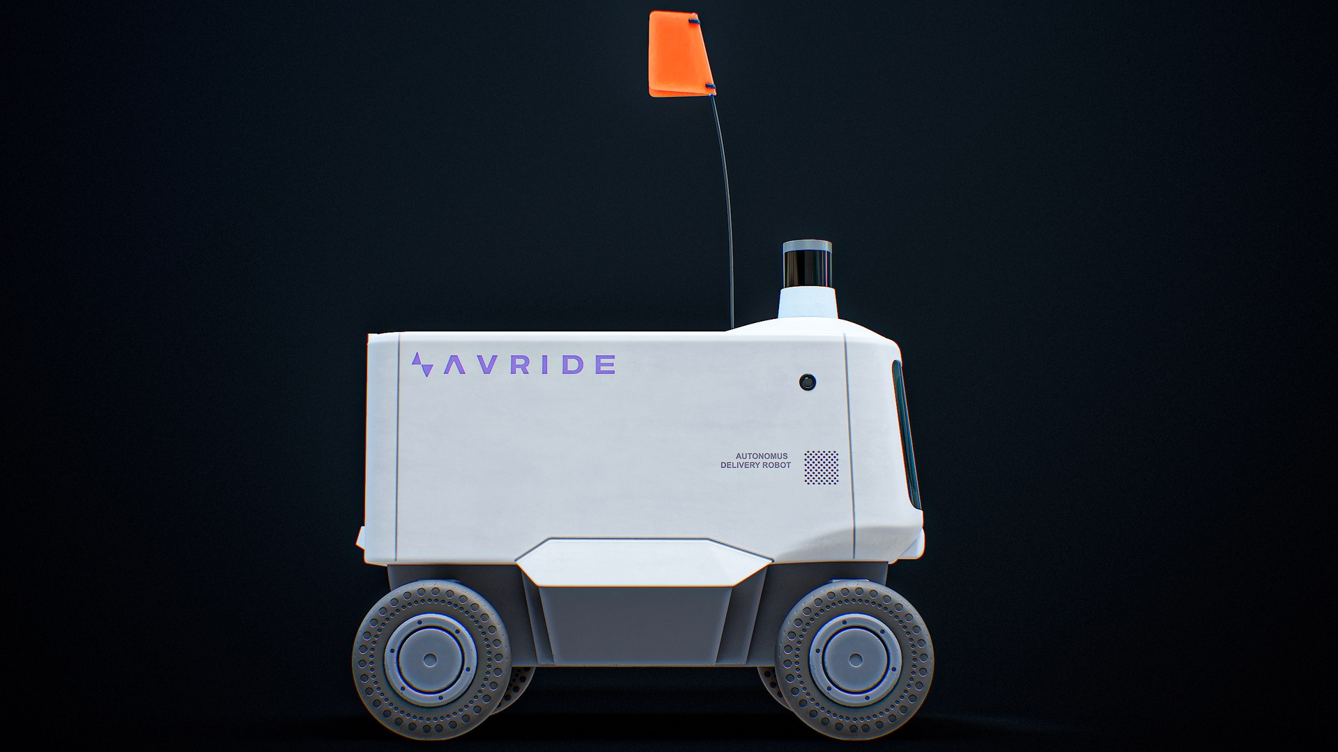 3D Model Autonomous Delivery Robot Avride PBR - TurboSquid 2418407