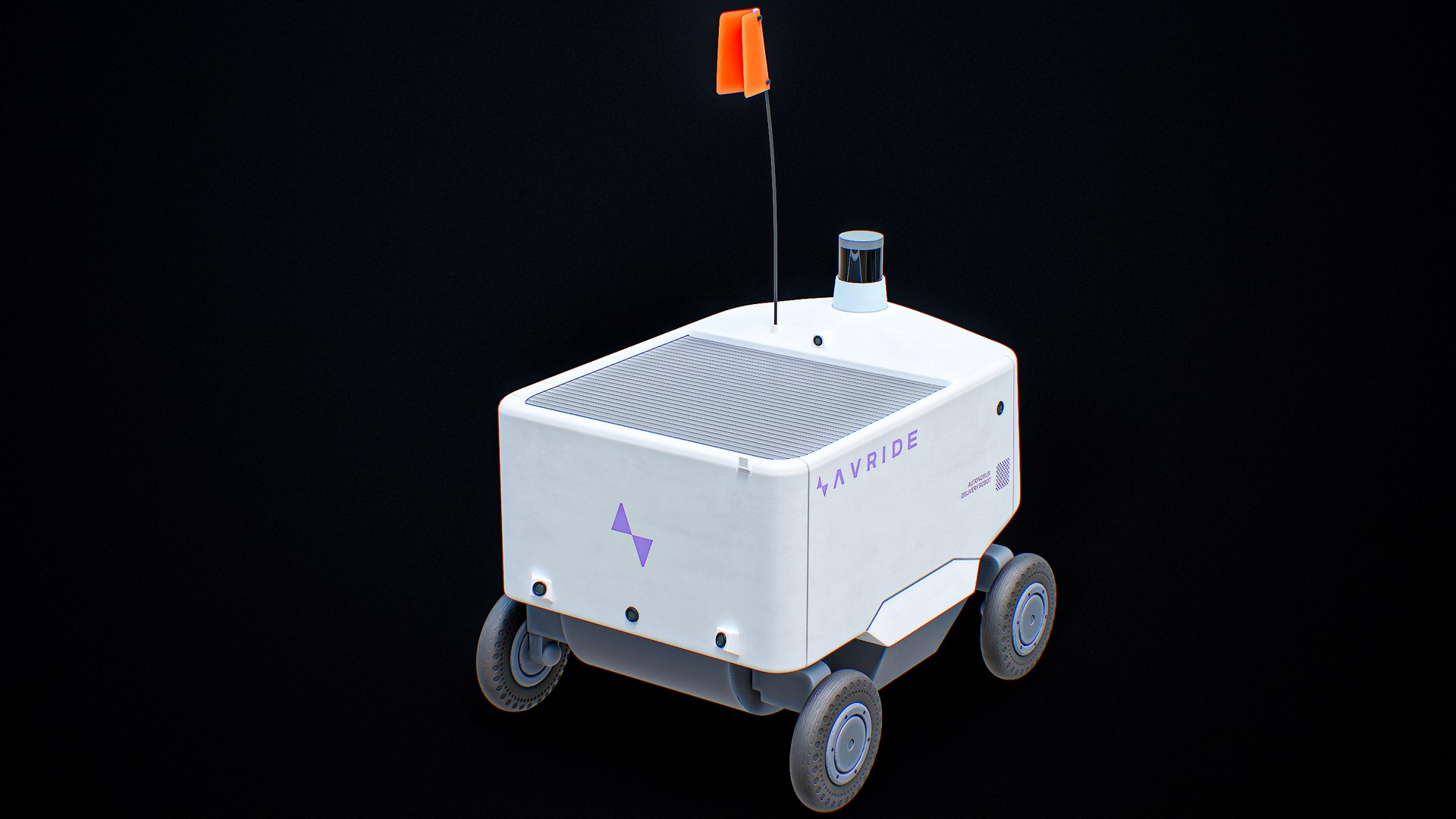 3D Model Autonomous Delivery Robot Avride PBR - TurboSquid 2418407