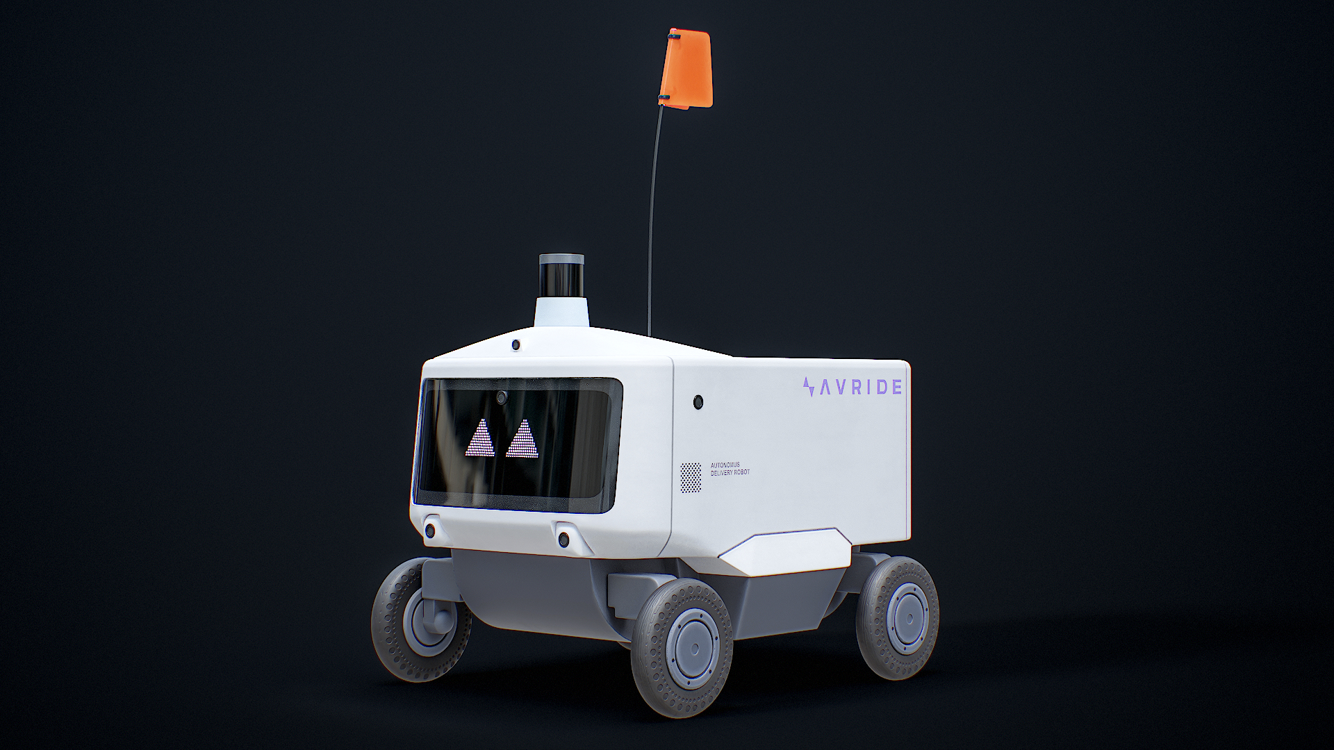 3D Model Autonomous Delivery Robot Avride PBR - TurboSquid 2418407
