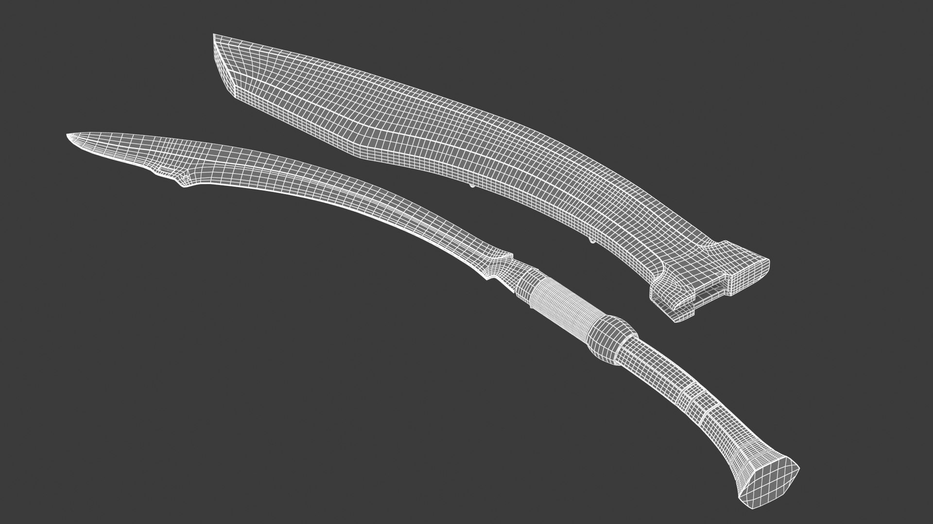 3D Panabas Sword Model - TurboSquid 1762235