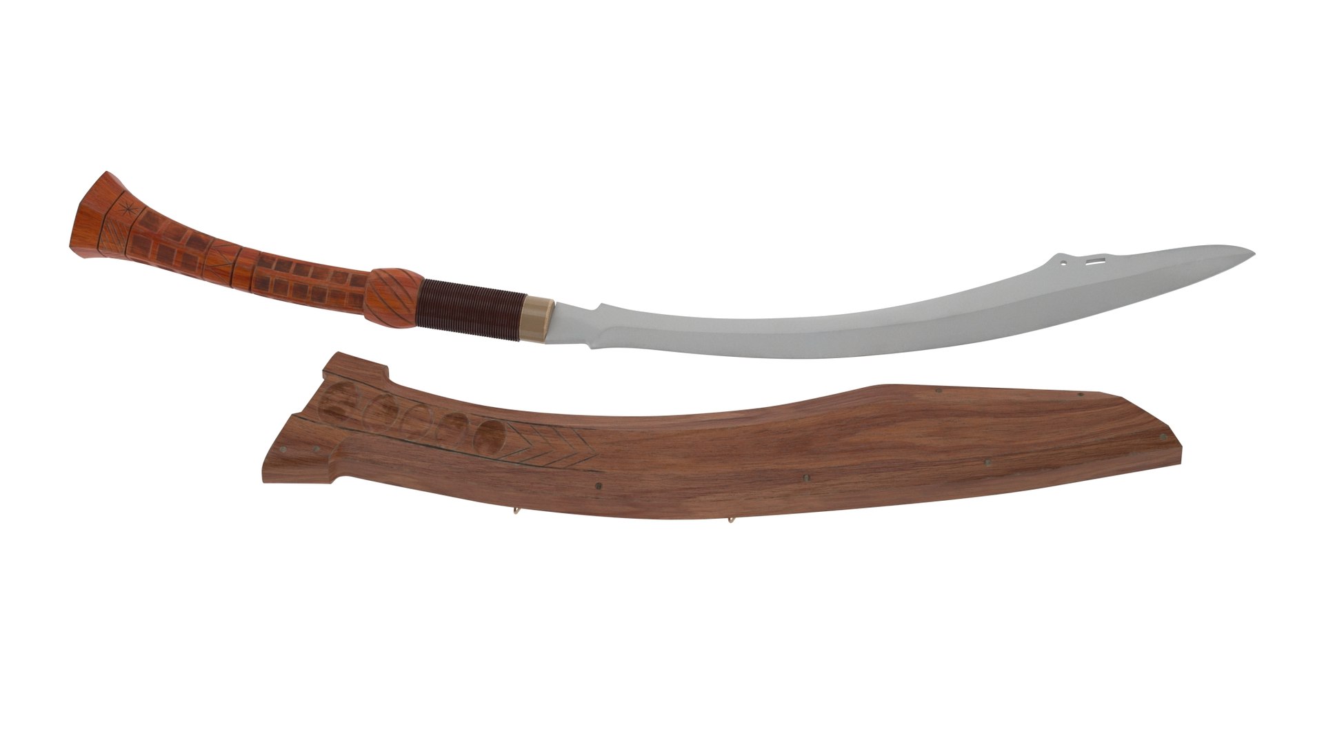 3D Panabas Sword Model - TurboSquid 1762235