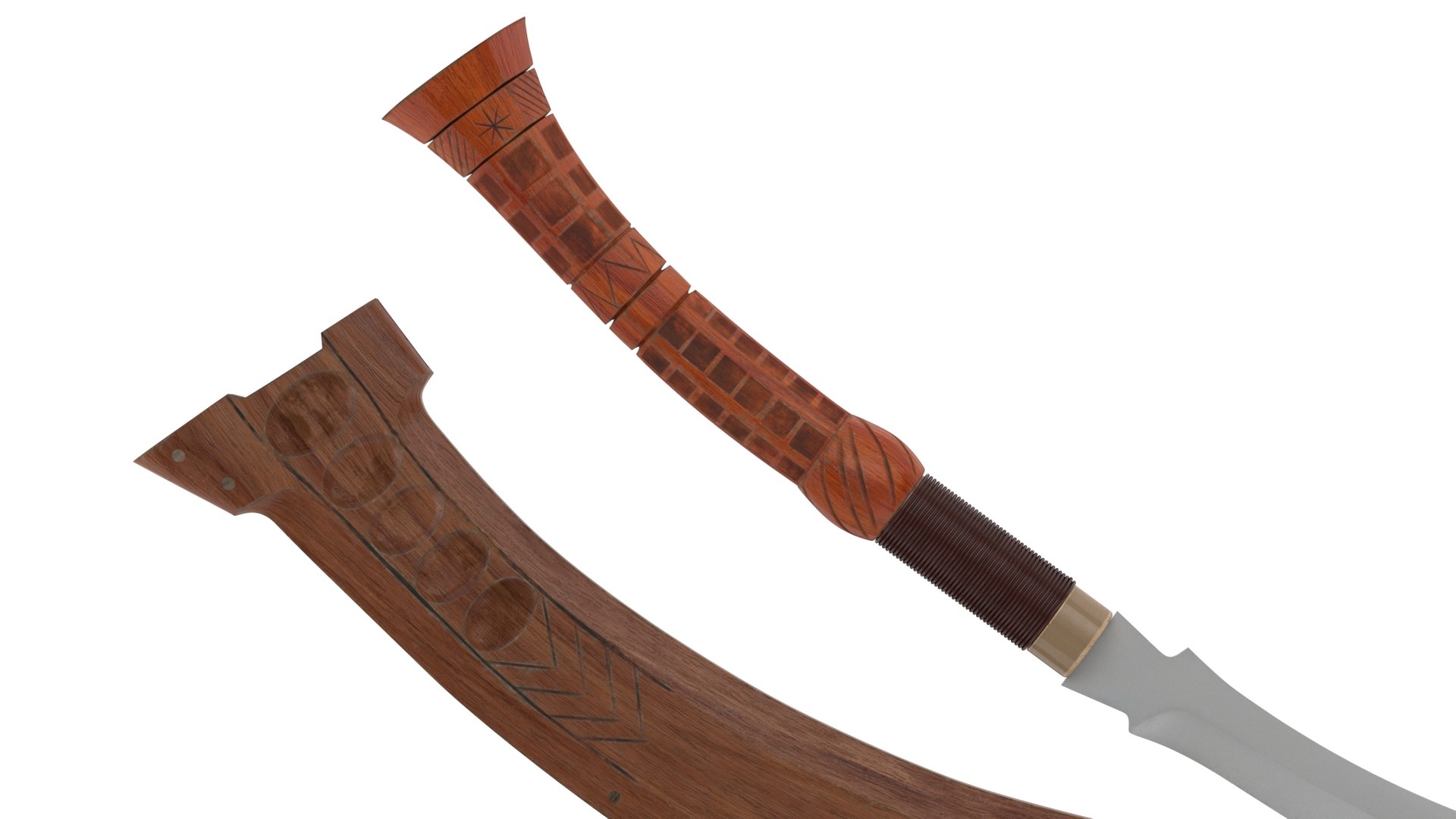 3D Panabas Sword Model - TurboSquid 1762235