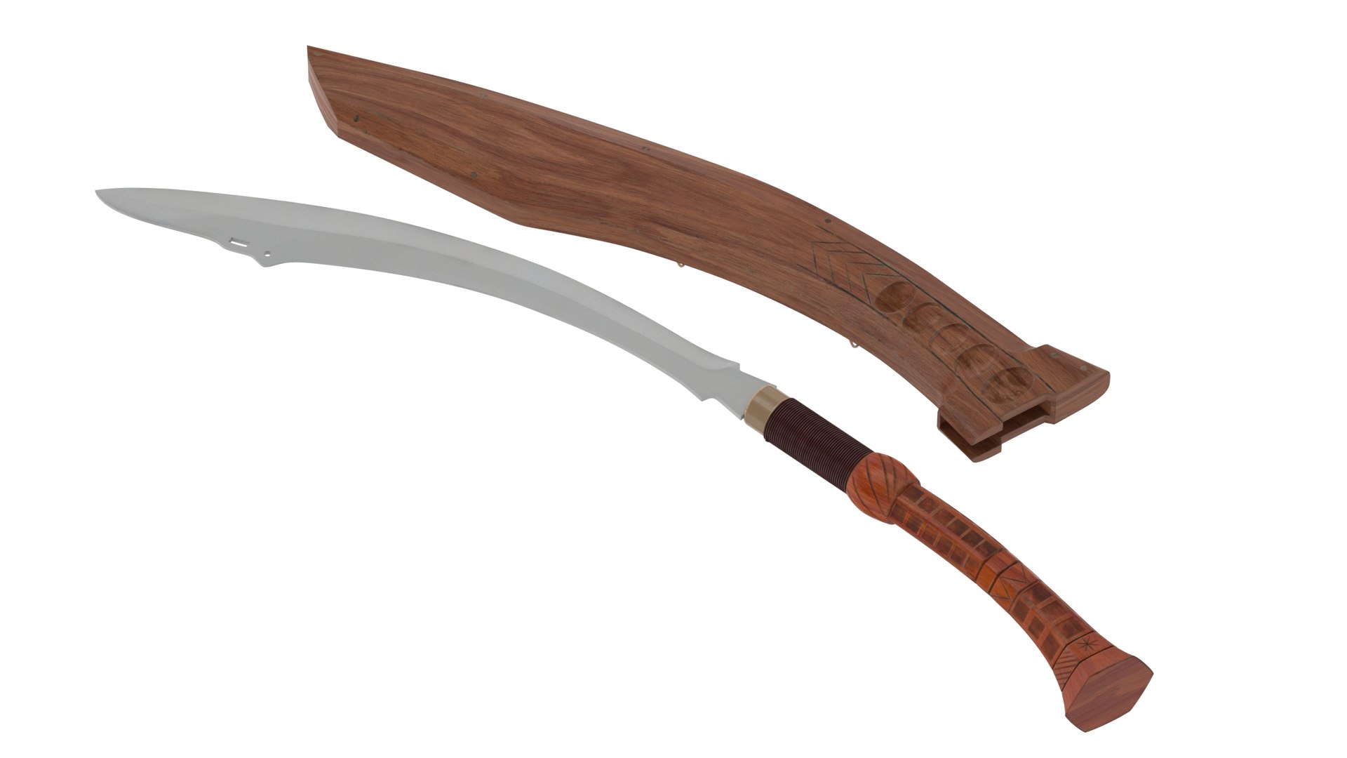 3D Panabas Sword Model - TurboSquid 1762235