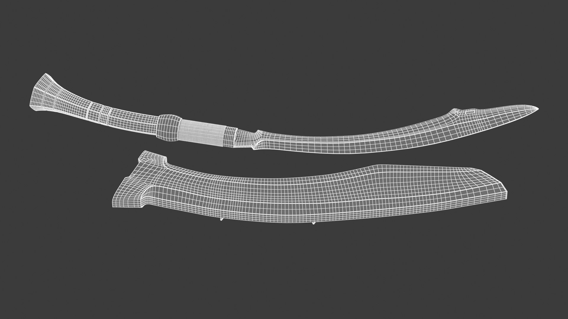 3D Panabas Sword Model - TurboSquid 1762235
