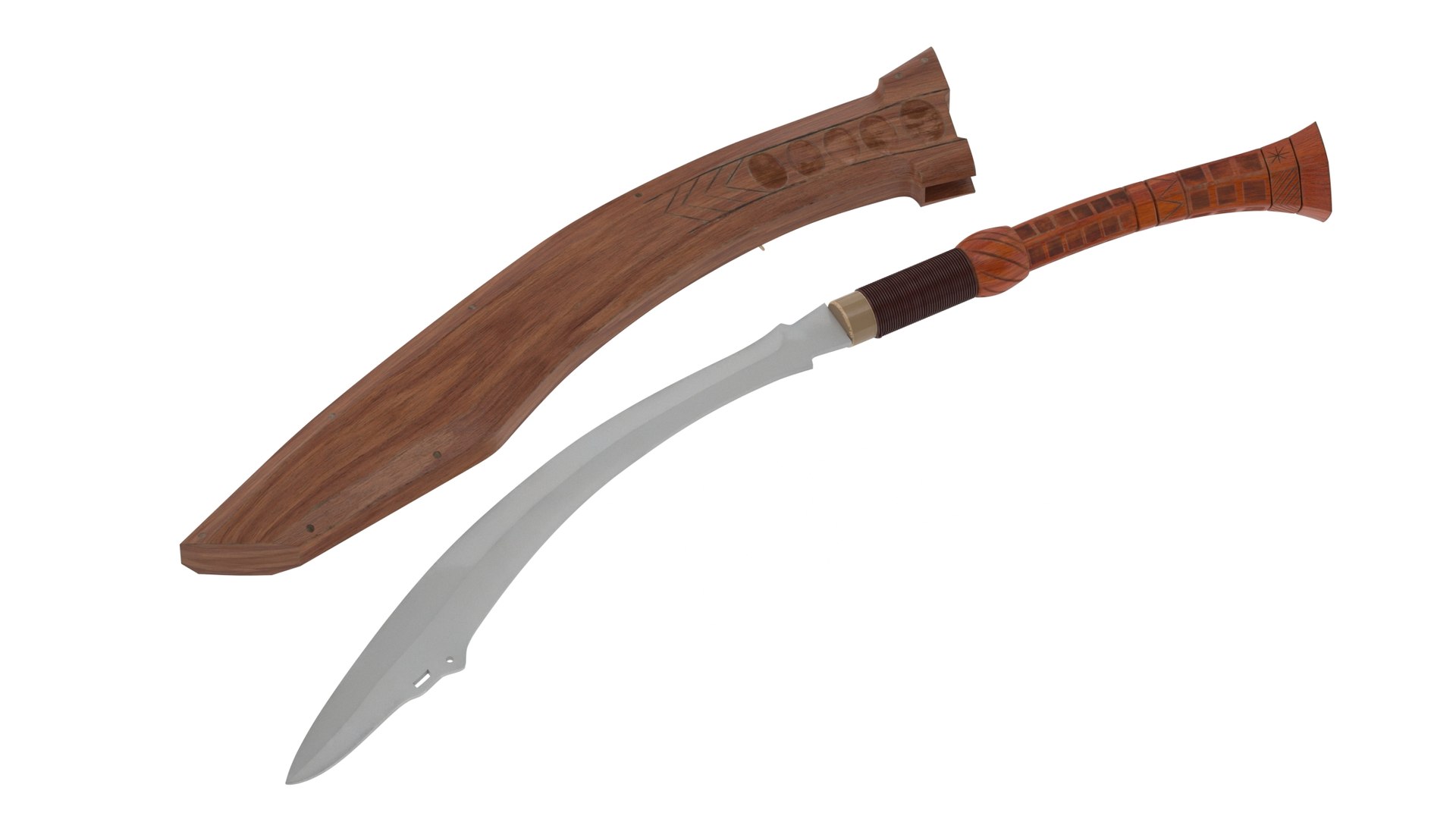 3D Panabas Sword Model - TurboSquid 1762235