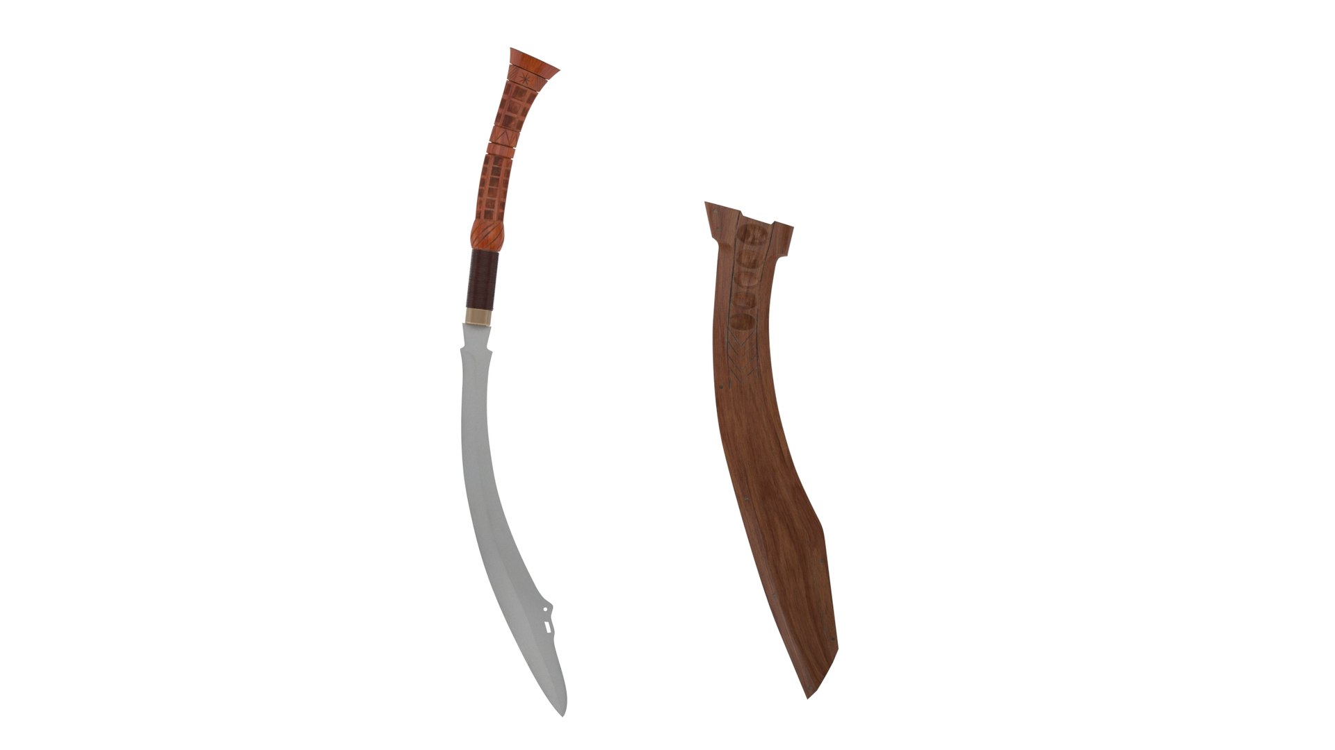 3D Panabas Sword Model - TurboSquid 1762235