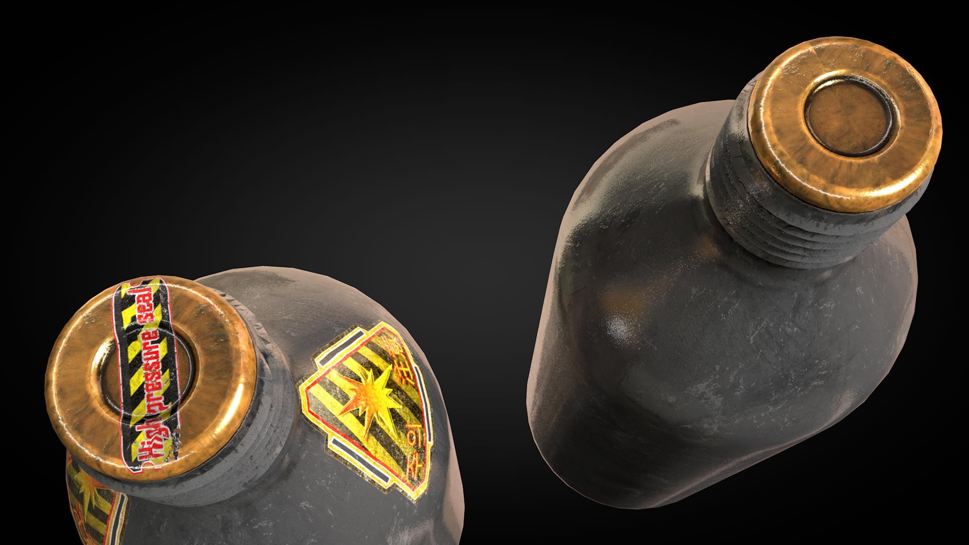 3D Model Gas Air Pressure - TurboSquid 1371517