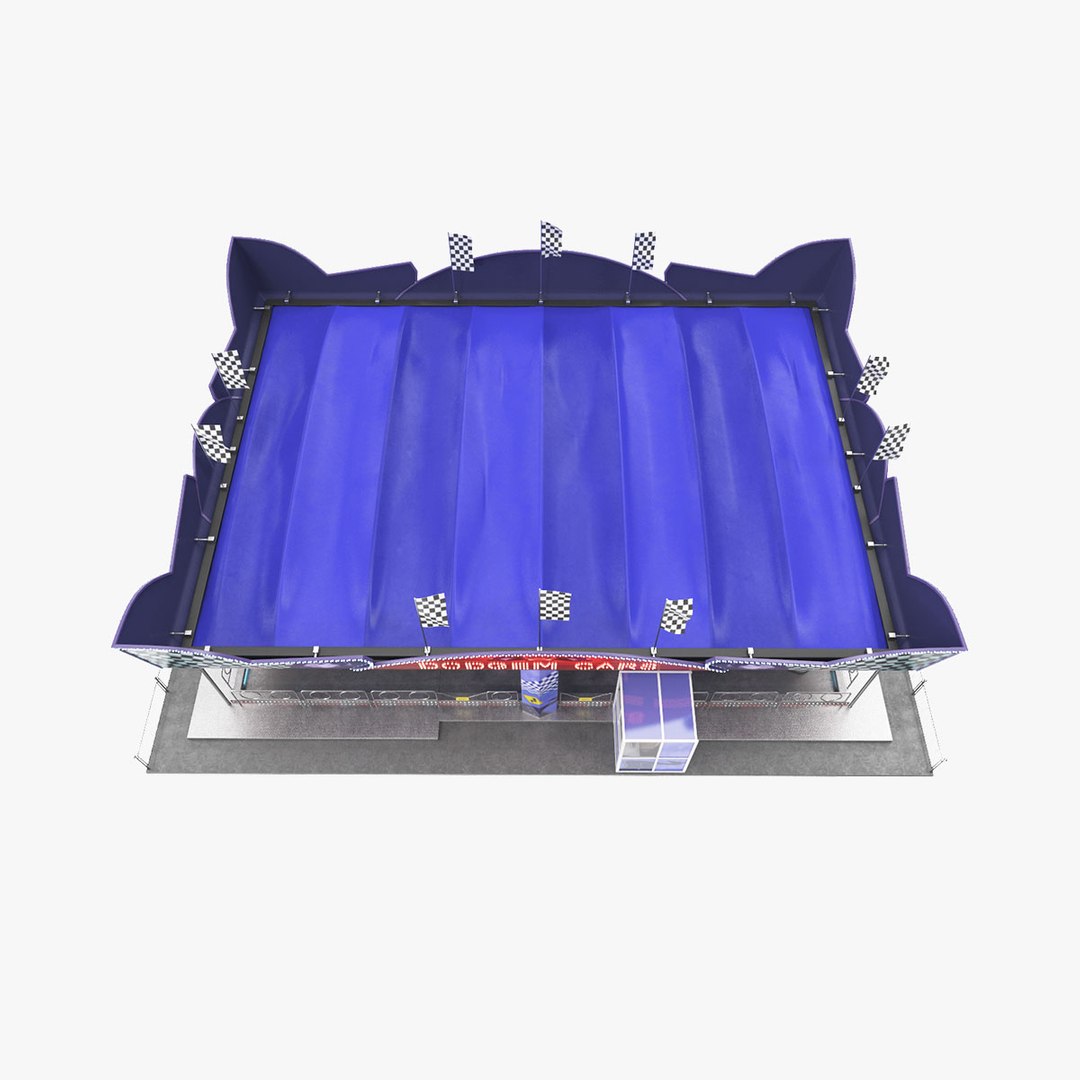 Dodgem Cars 3D Model - TurboSquid 1228537